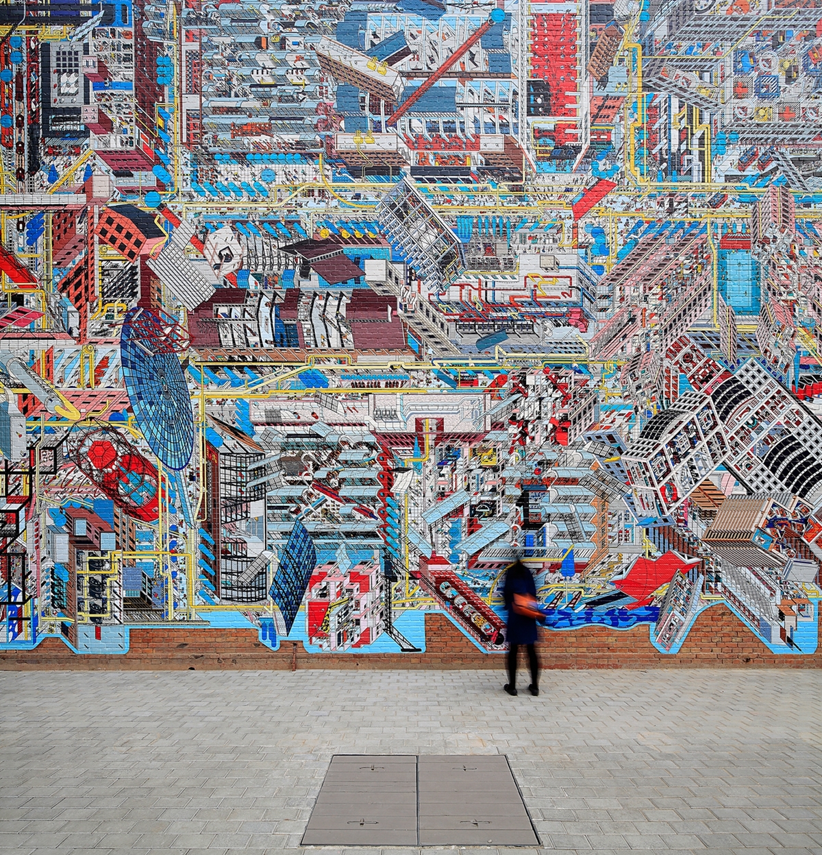 Gallery of 798 Panoramic Mural by Drawing Architecture Studio - 22
