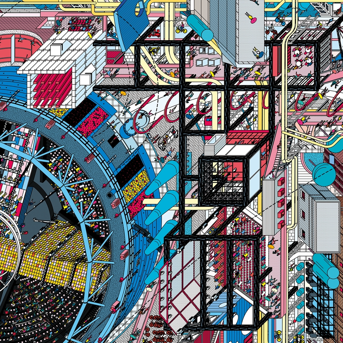Gallery of 798 Panoramic Mural by Drawing Architecture Studio - 5