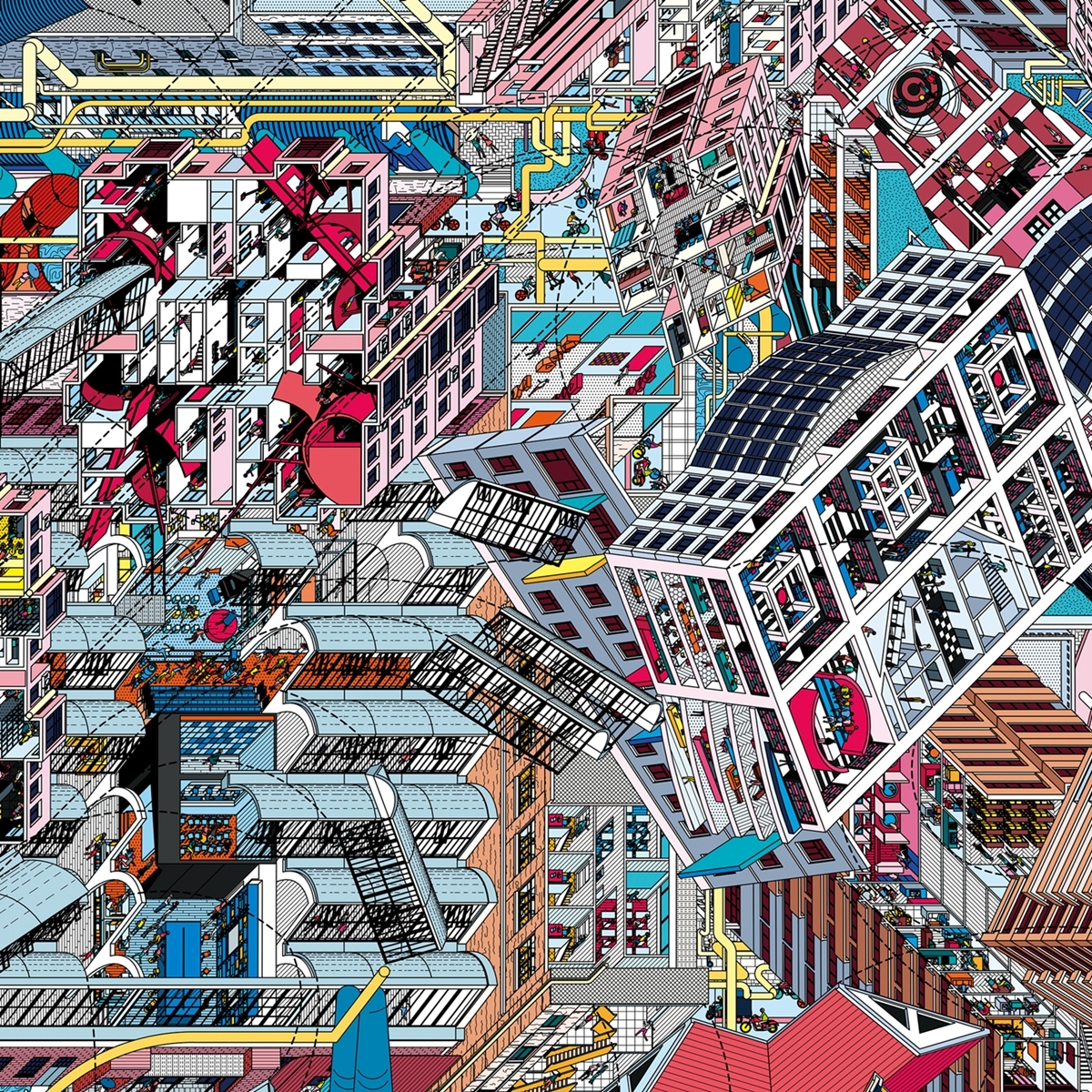 Gallery of 798 Panoramic Mural by Drawing Architecture Studio - 15