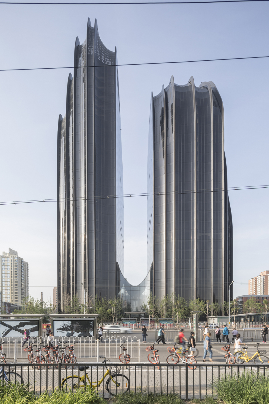 Gallery of Laurian Ghinitoiu Captures MAD's Chaoyang Park Plaza in its ...