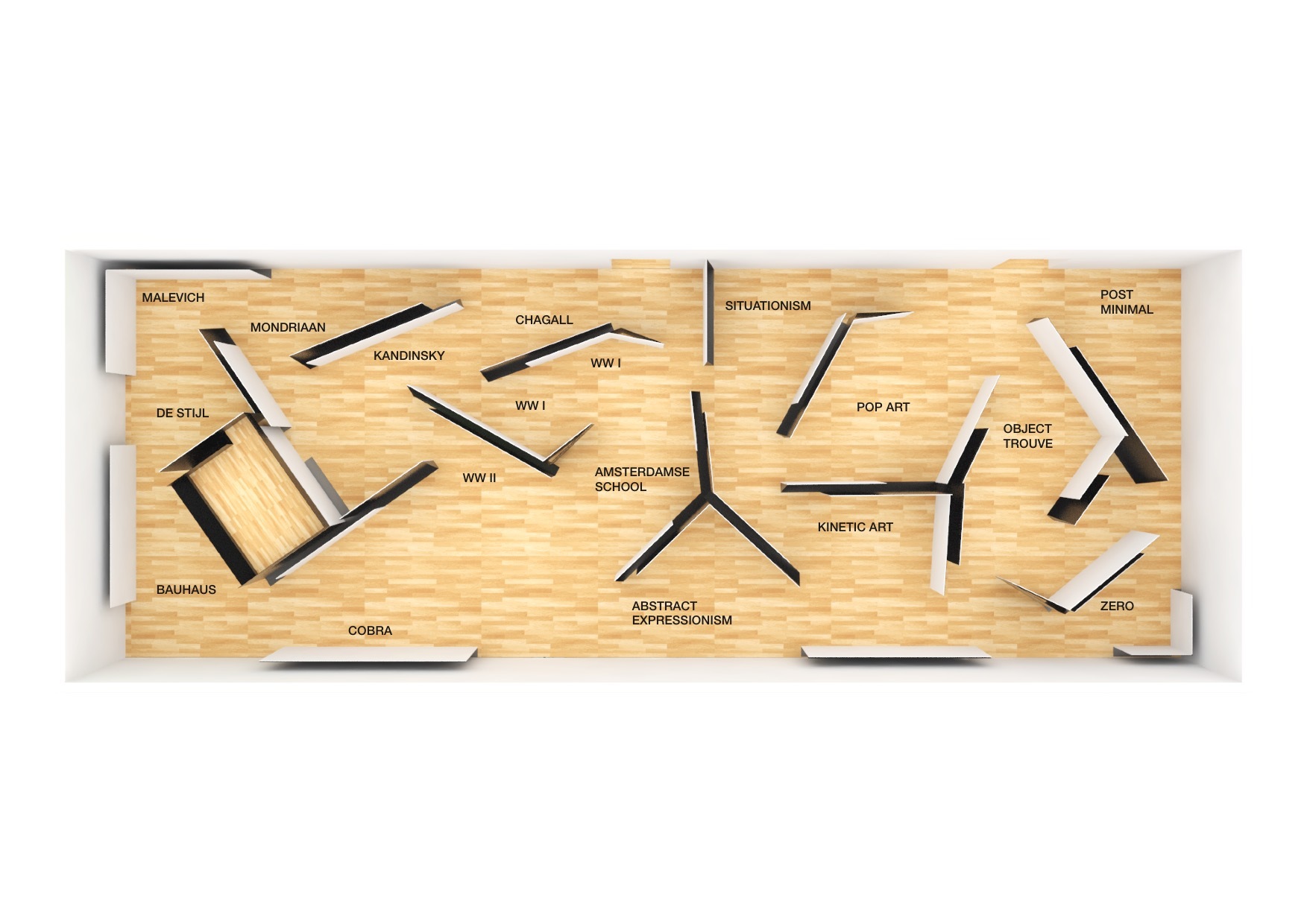 Galería de OMA / AMO ha completado una exposición flexible permanente ...