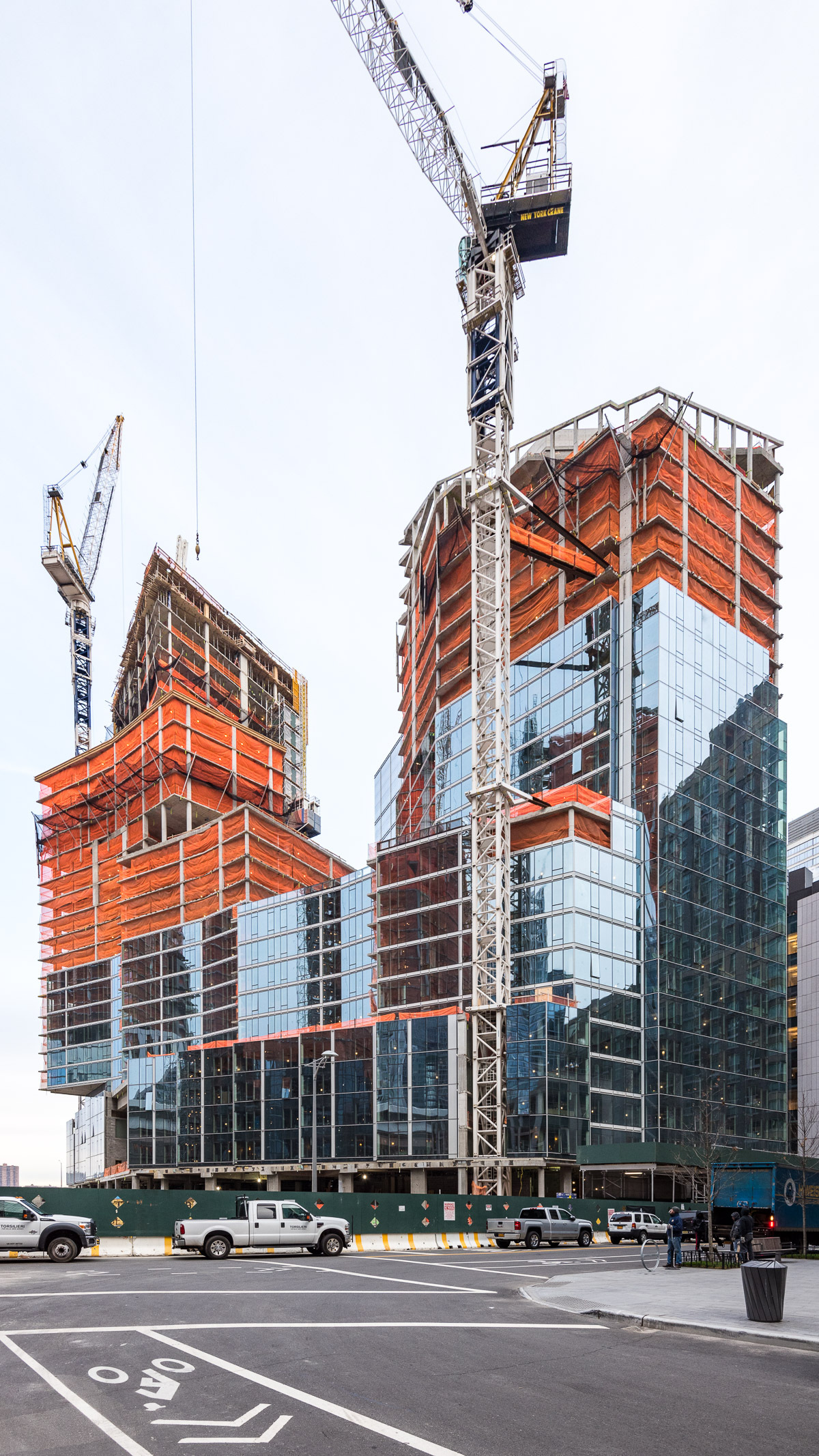 Gallery of NYC's Waterline Square Tops Out With Towers by Meier, Viñoly ...