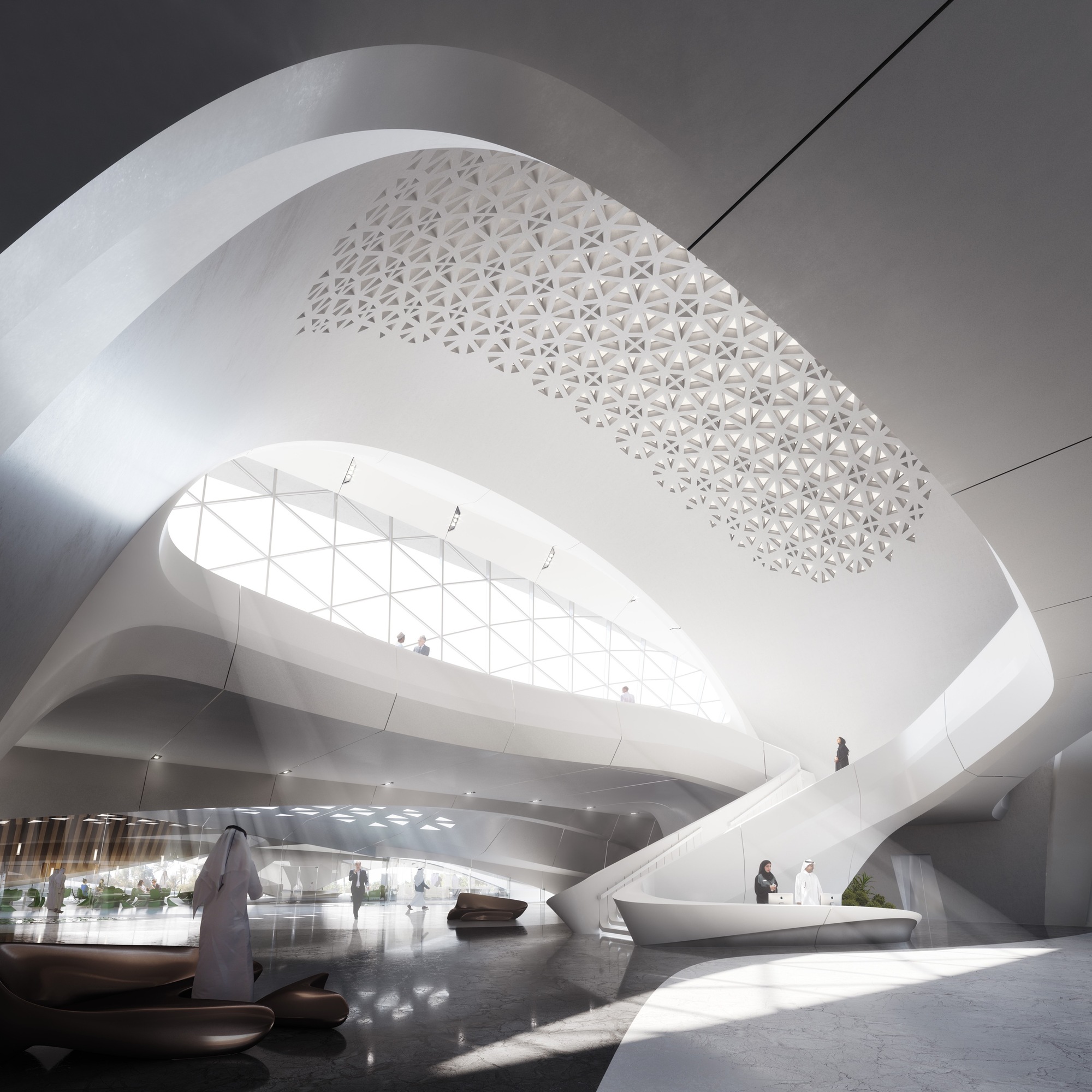 Gallery of Zaha Hadid Architects' Bee’ah Headquarters Tops Out in UAE - 8