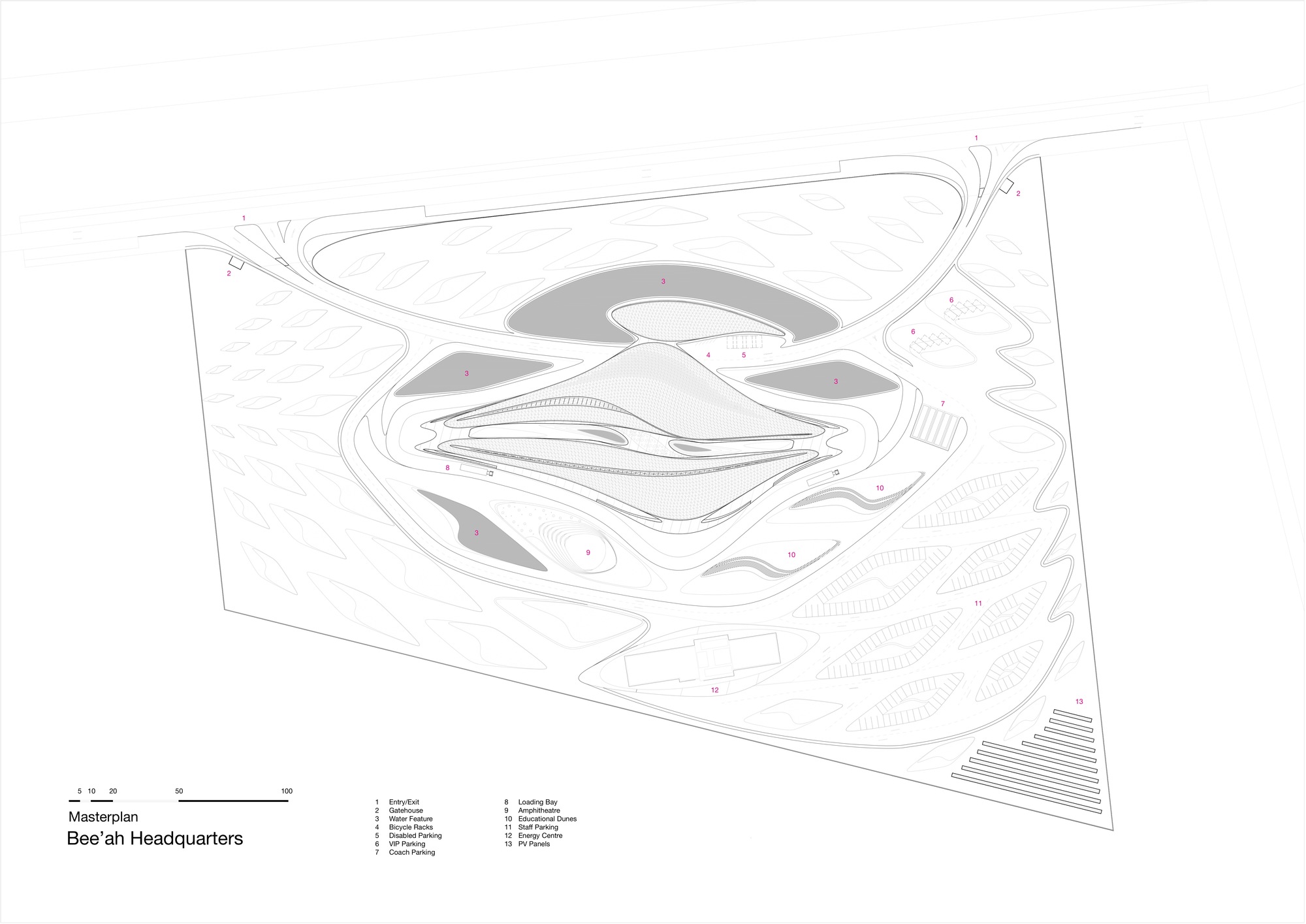Gallery of Zaha Hadid Architects' Bee’ah Headquarters Tops Out in UAE - 12