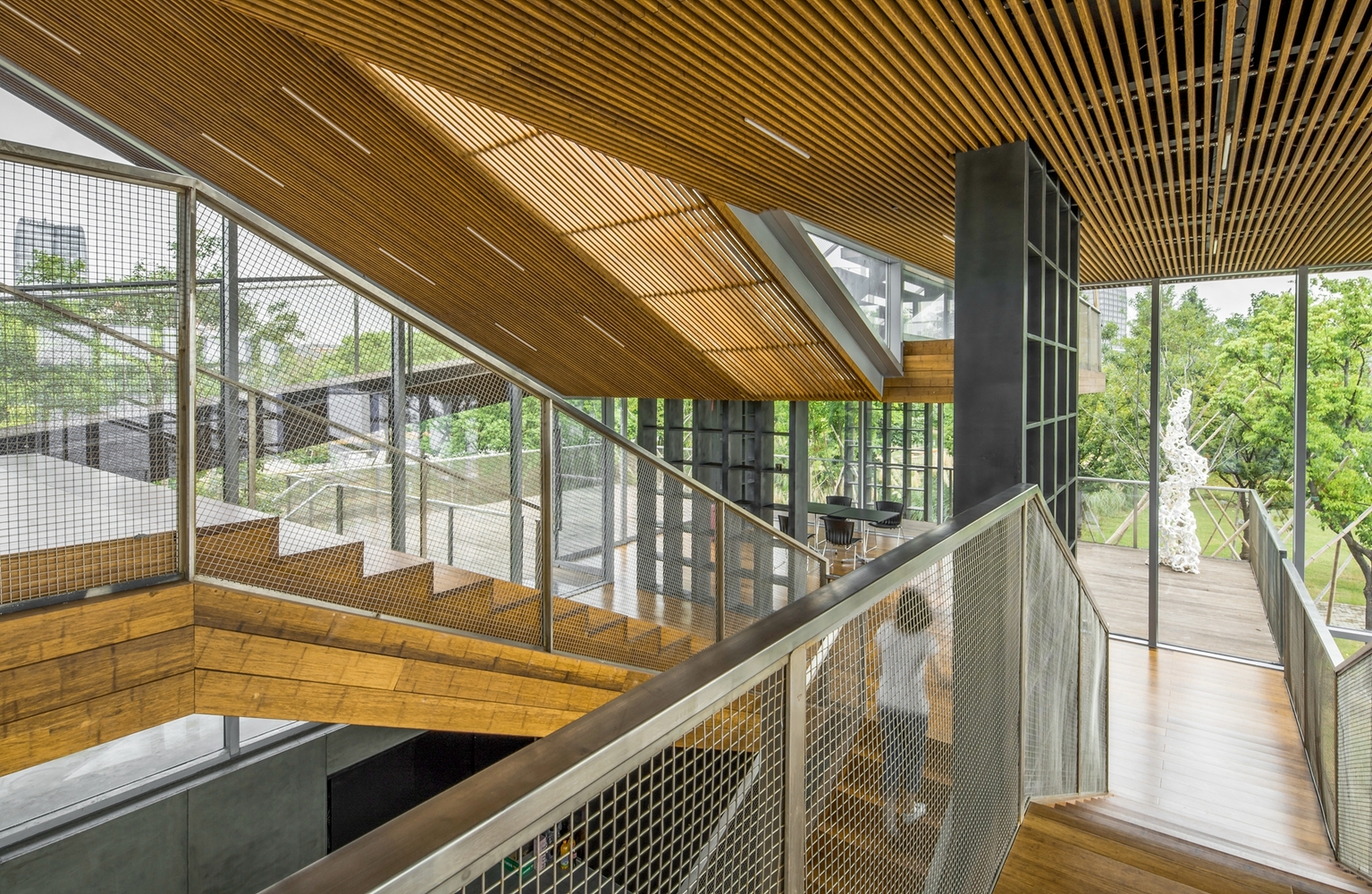 Gallery of Lattice Book House / Scenic Architecture Office - 14