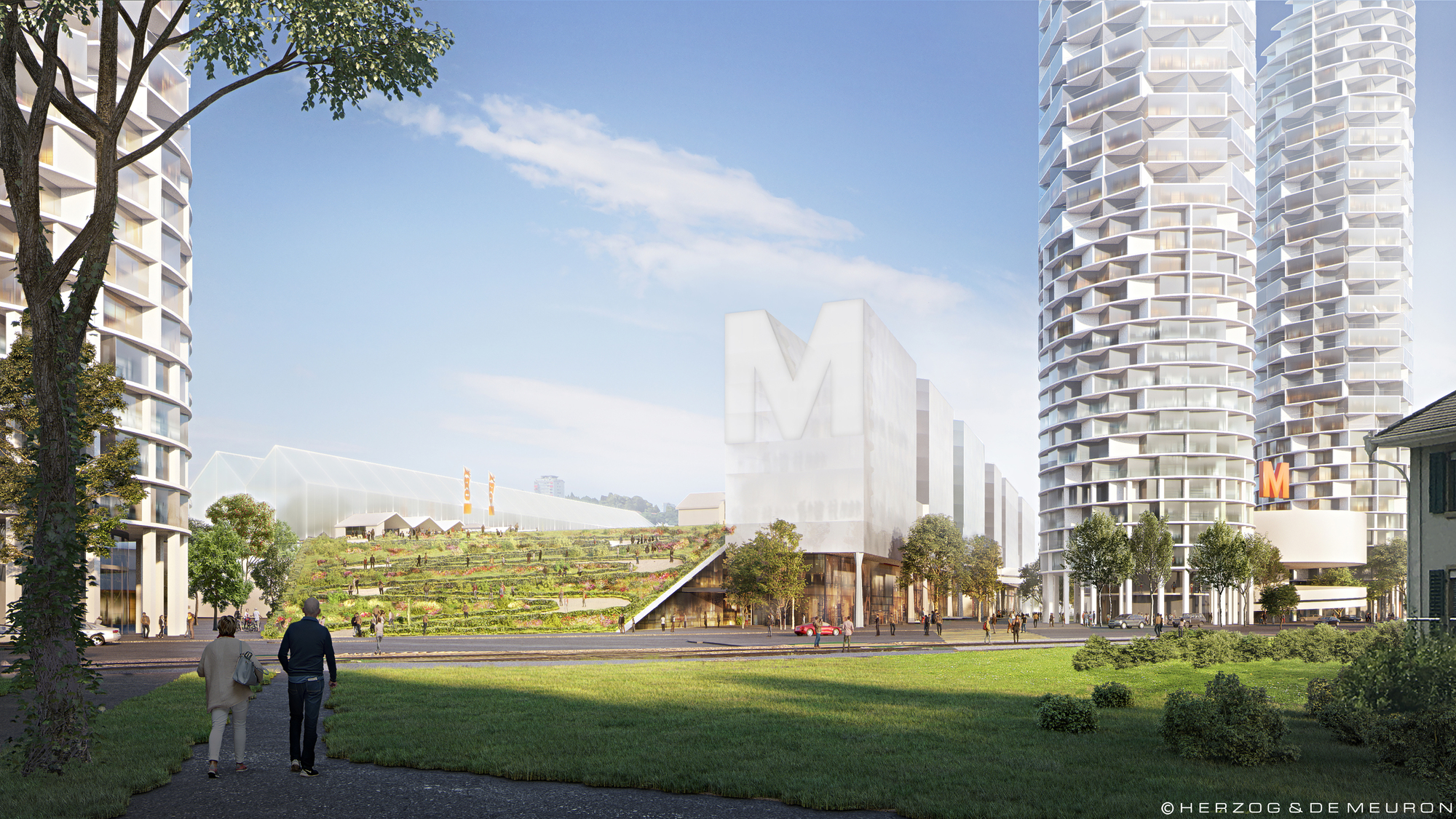 Galería de Herzog & de Meuron gana concurso con un plan maestro que ...