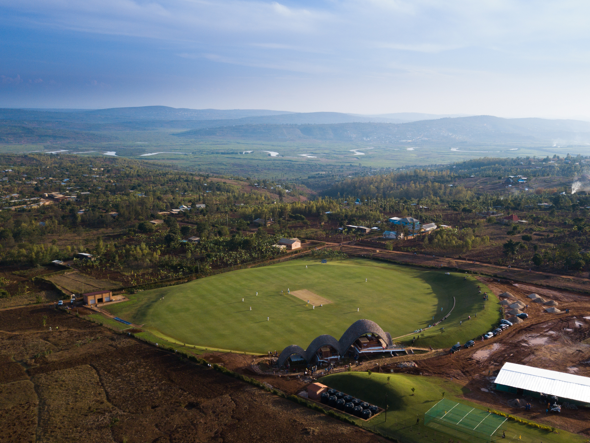 Gallery of Rwanda Cricket Stadium / Light Earth Designs - 4