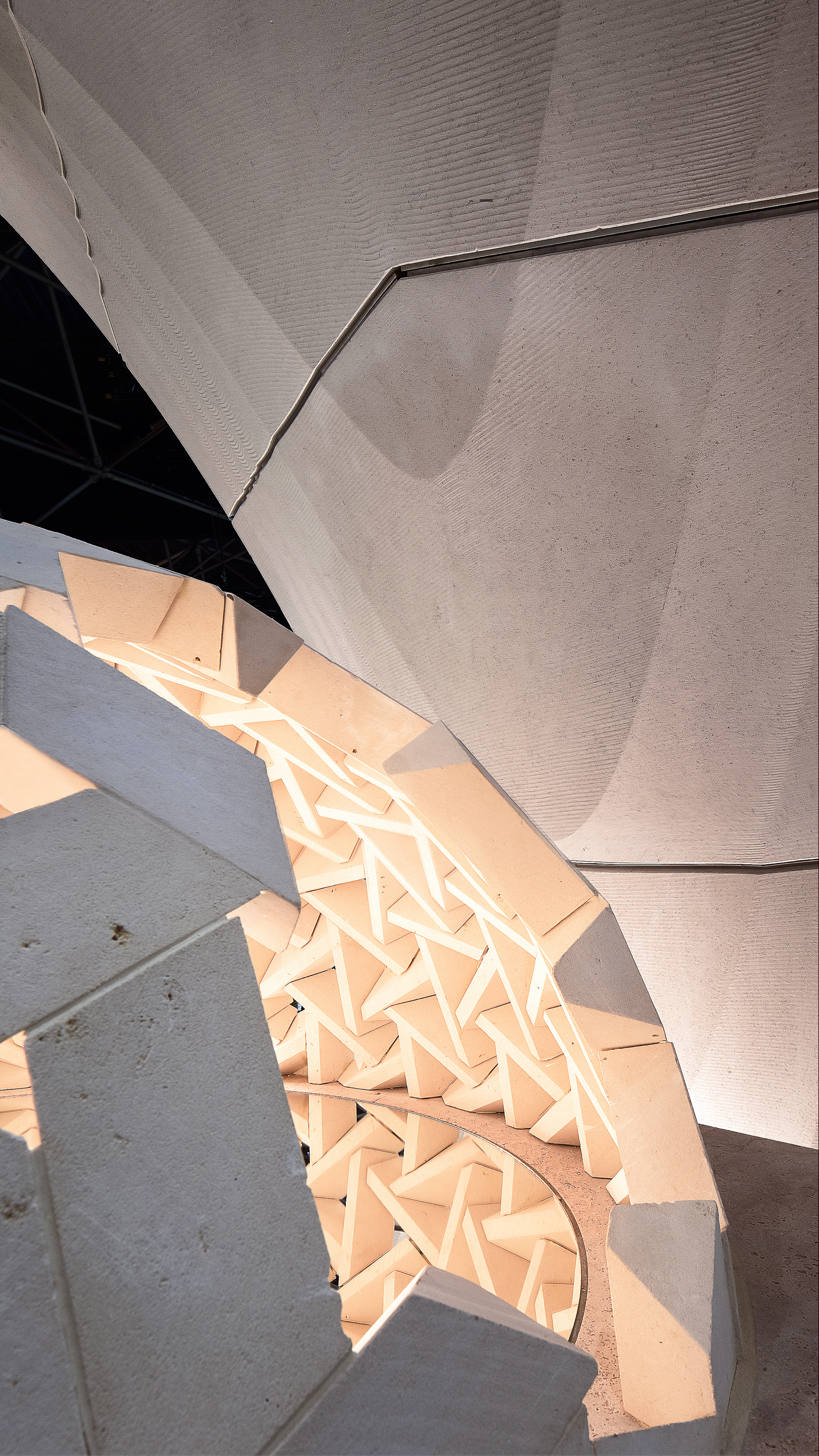 Gallery of Stone Pavilion Uses Traditional Form And Technology To ...