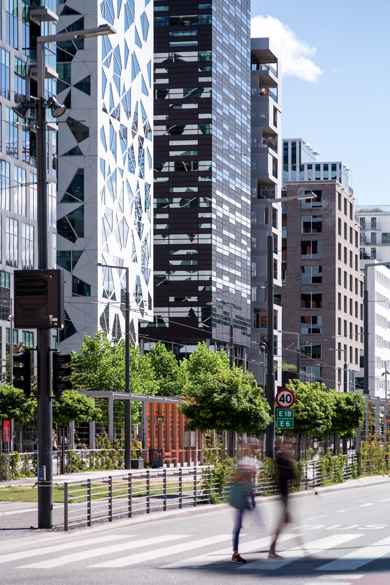 Gallery of Oslo's Barcode Project Showcased in Stunning Photo Series by ...