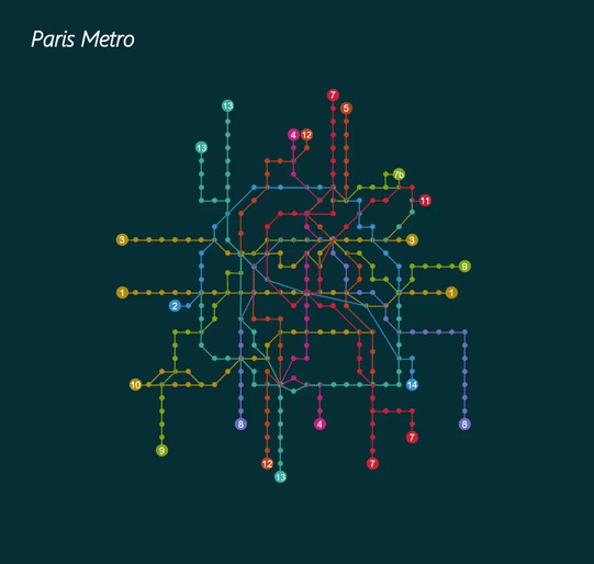 Galería de Estos GIFs contrastan los mapas de Metro con sus reales ...