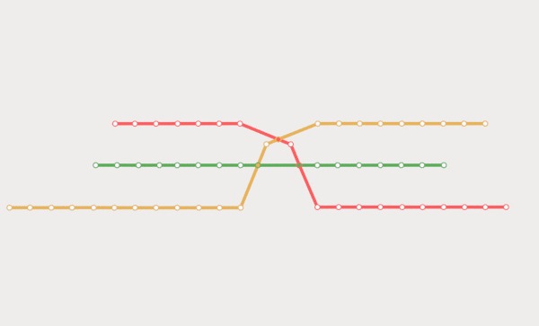 Gallery of These GIFs Compare Cities' Metro Maps to Their Real Life ...