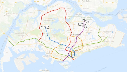 Gallery of These GIFs Compare Cities' Metro Maps to Their Real Life ...