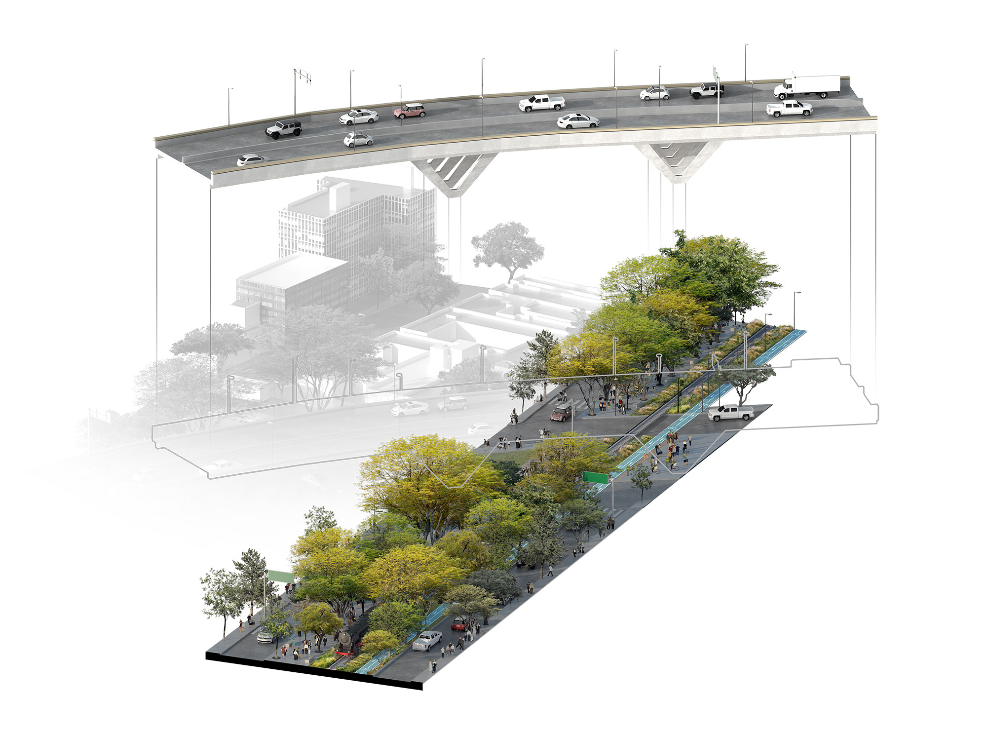 Galería de Parque Lineal Ferrocarril de Cuernavaca / Gaeta-Springall ...