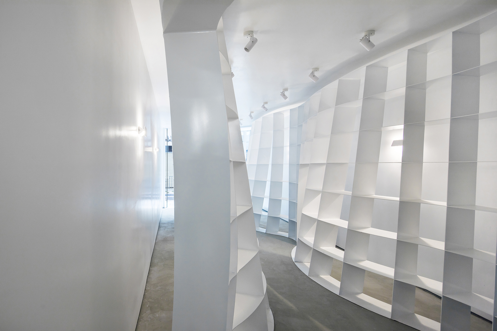 Gallery of Enclave Book Pavilion / Aether Architects - 9