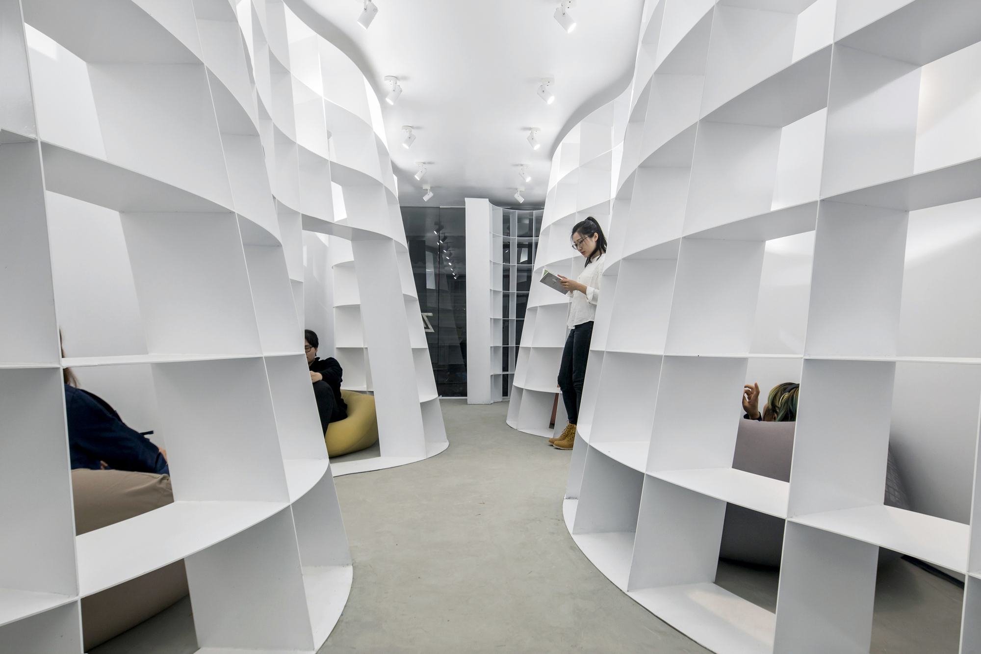 Gallery of Enclave Book Pavilion / Aether Architects - 6