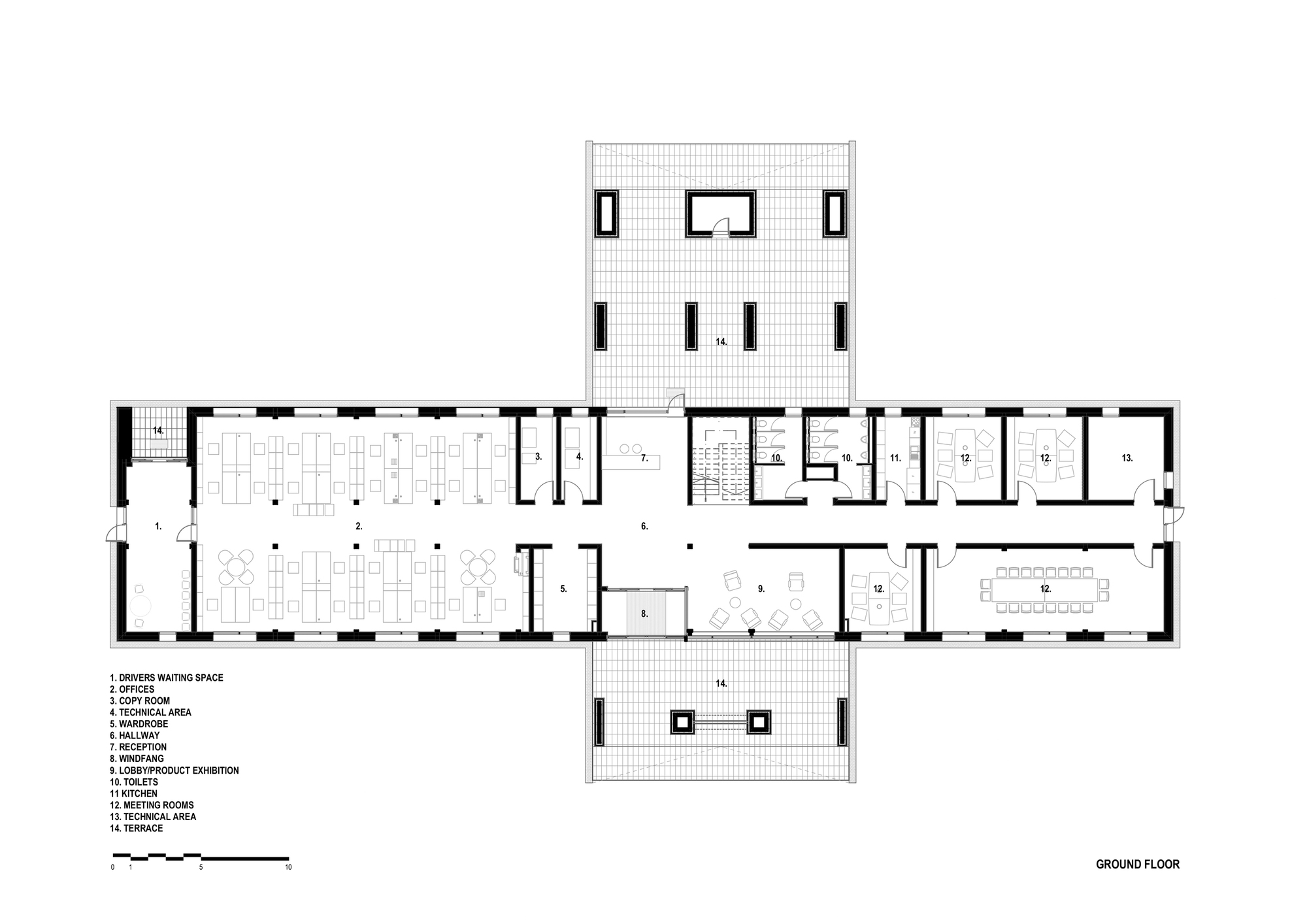 Gallery of CLT Multi Confort Office Building / Tecto - 24