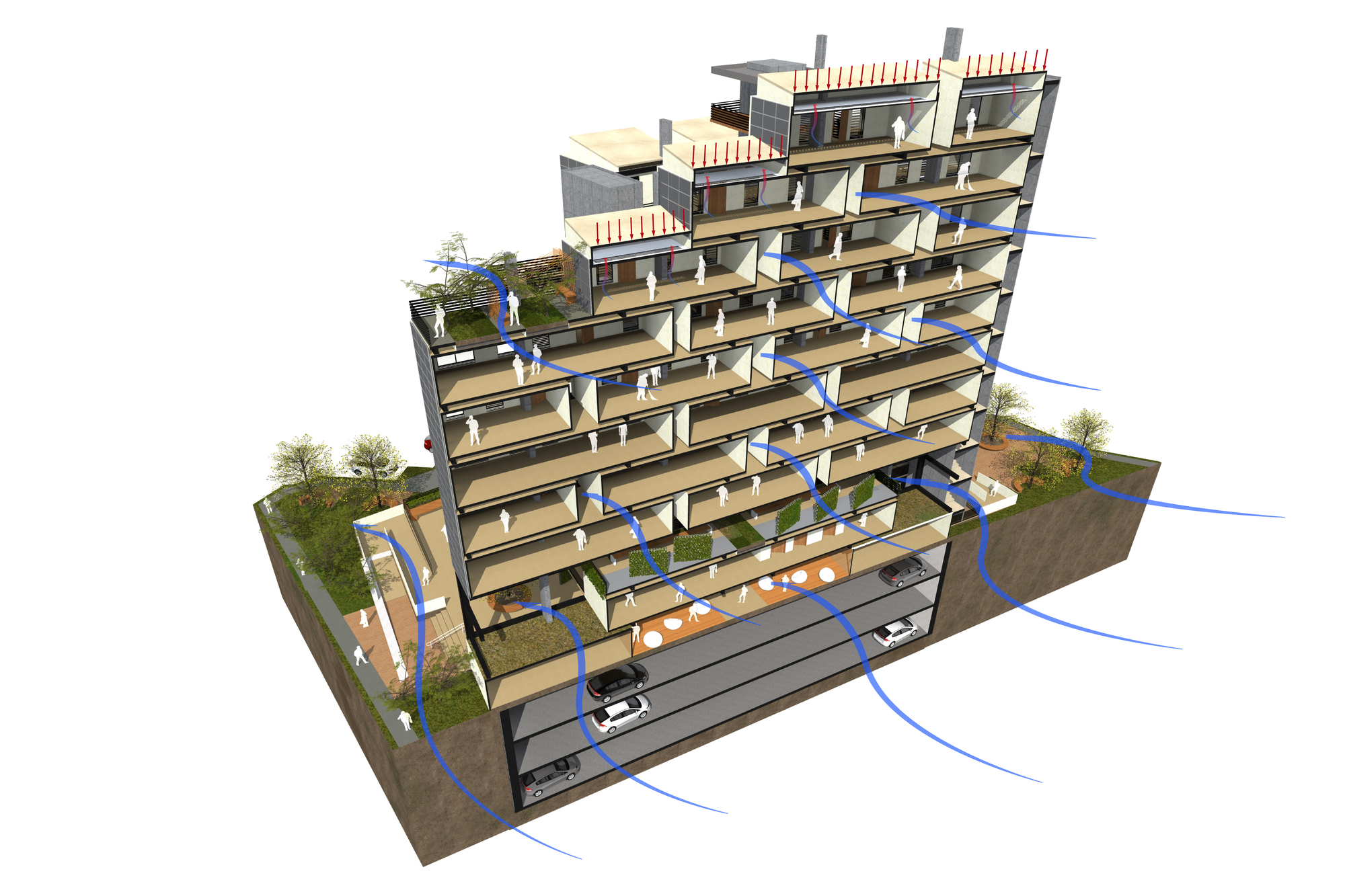 Galería de BHP, un prototipo de vivienda multifamiliar bioclimático desarrollado en Colombia - 24