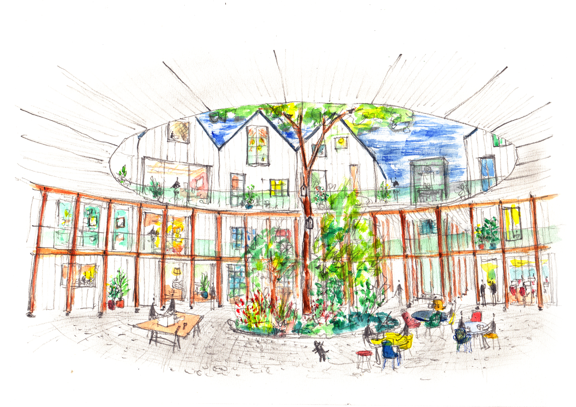 Gallery of The Subterranean Housing and Studio Proposal Wins RIBA ...