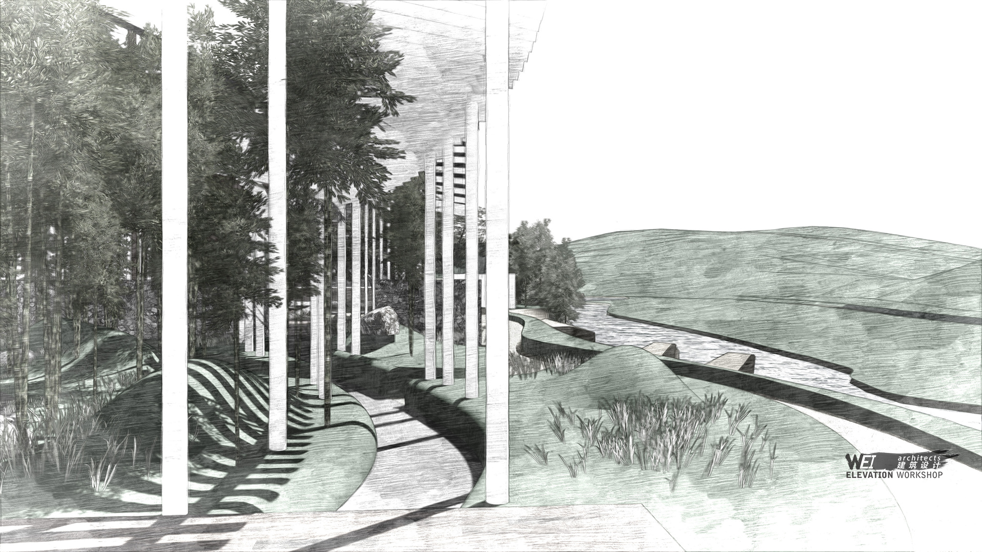 Gallery of Springing Stream / WEI architects/ELEVATION WORKSHOP - 43