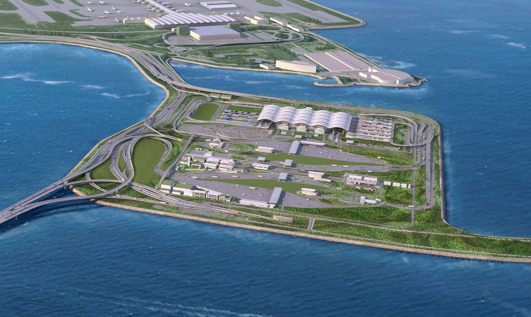 Gallery of RSHP and Aedas Unveil Boundary Crossing Building for World's ...