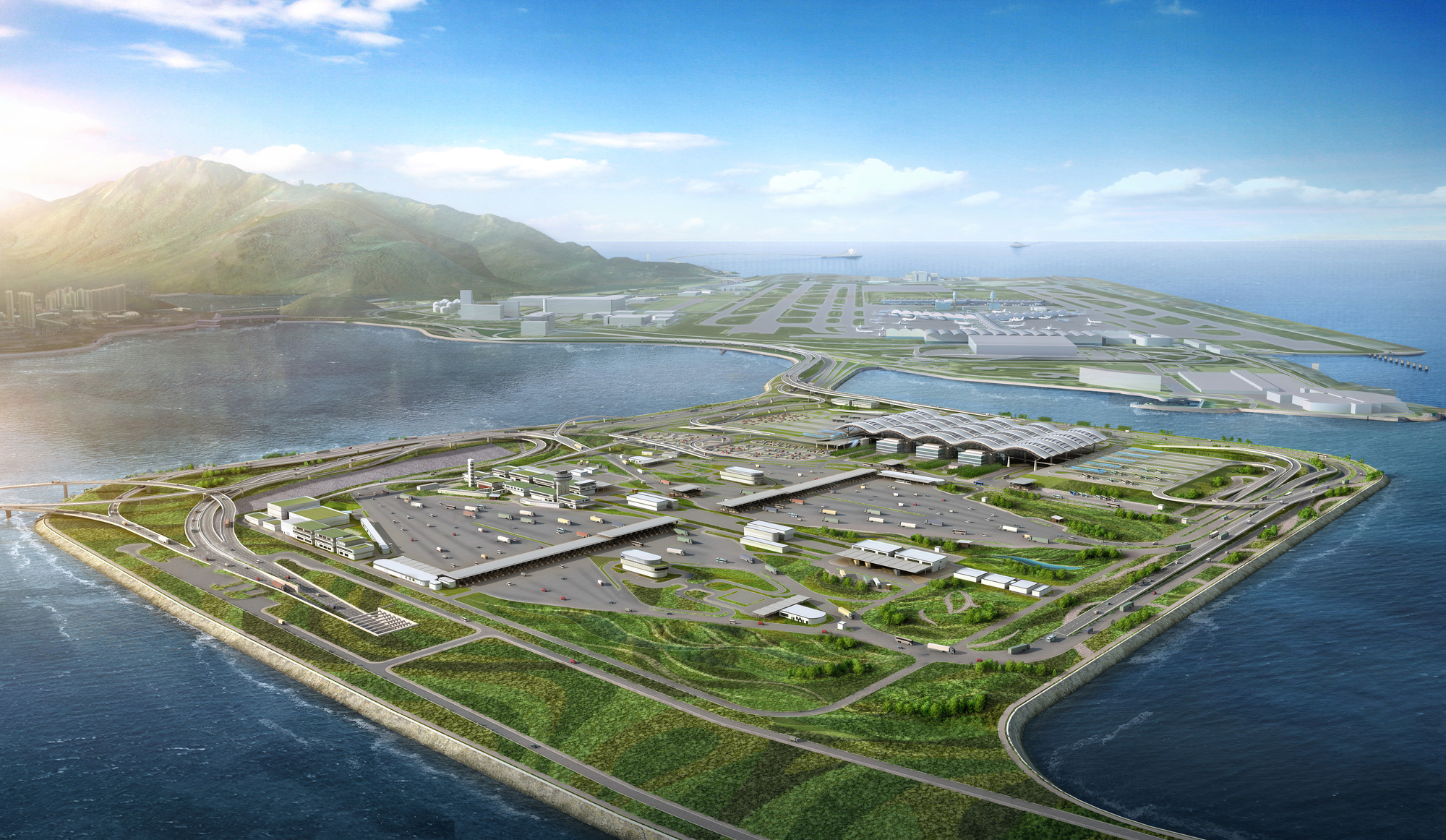 Gallery of RSHP and Aedas Unveil Boundary Crossing Building for World's ...