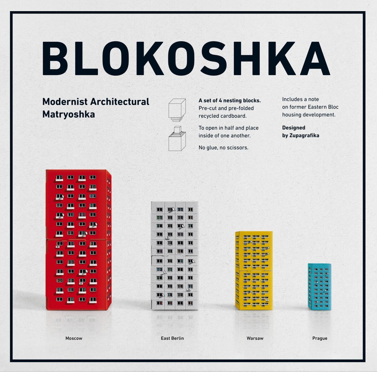 Zupagrafika Presents BLOKOSHKA: A Modernist Architectural Matryoshka ...