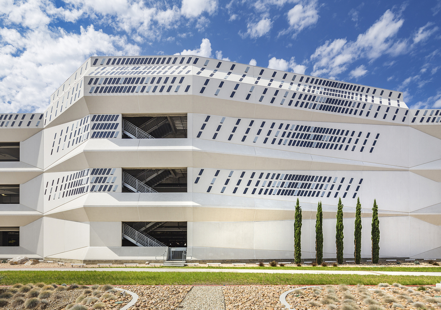 Gallery of This E-Paper Tile Facade Is Inspired by the WW1 Military ...