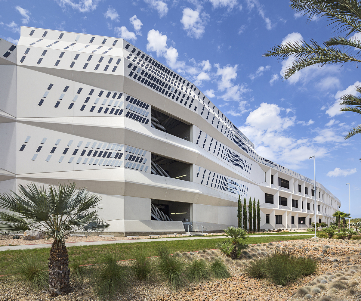 Gallery of This E-Paper Tile Facade Is Inspired by the WW1 Military ...