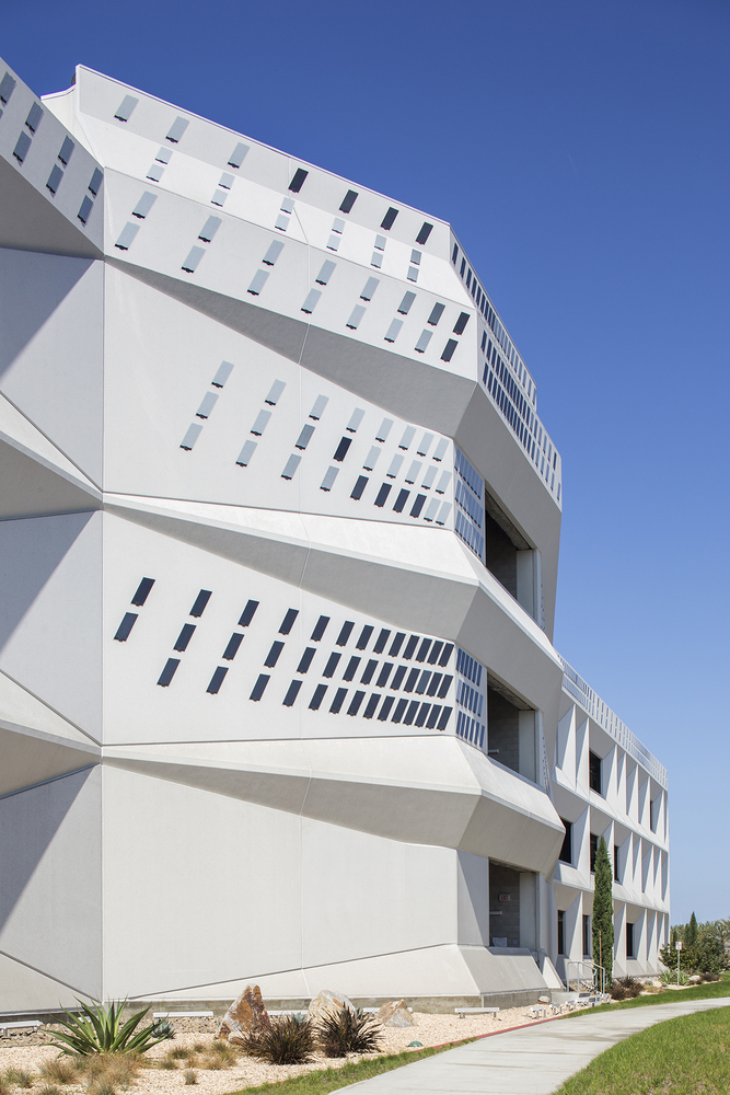 Gallery of This E-Paper Tile Facade Is Inspired by the WW1 Military ...