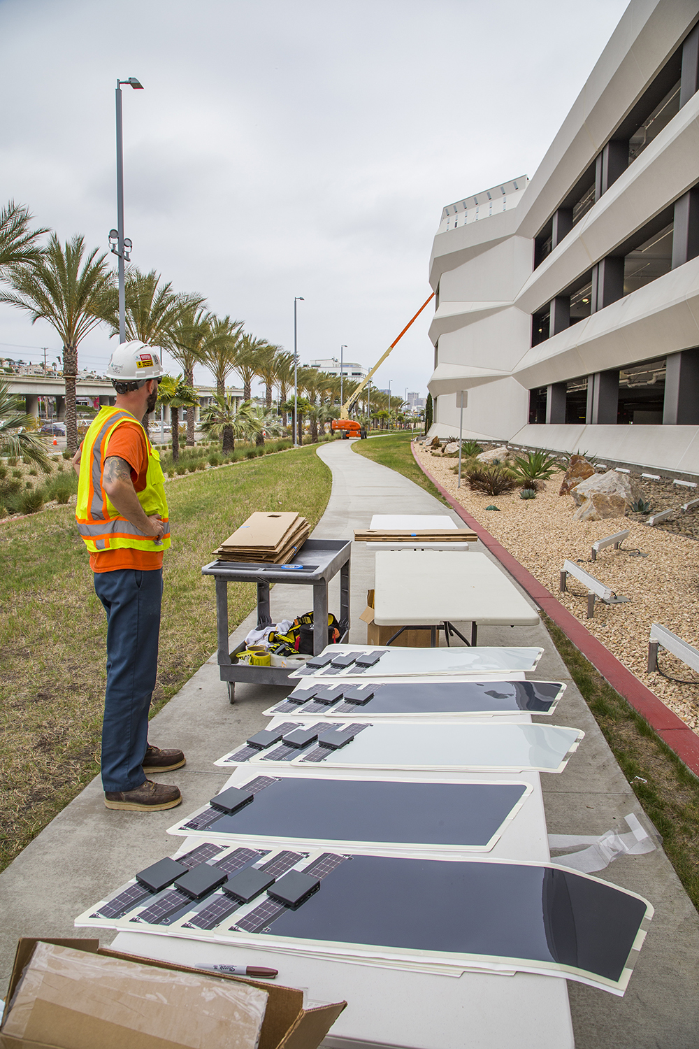 Gallery of This E-Paper Tile Facade Is Inspired by the WW1 Military ...