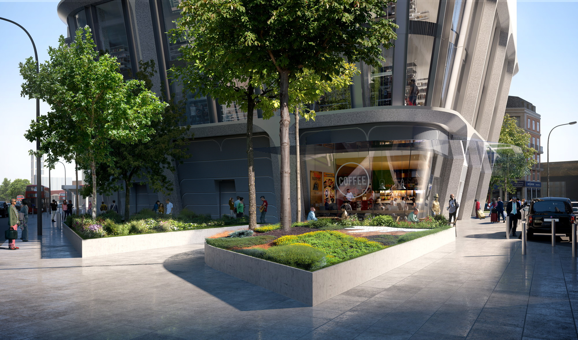 Gallery of Zaha Hadid Architects Unveil Mixed-Use Public Square Scheme ...