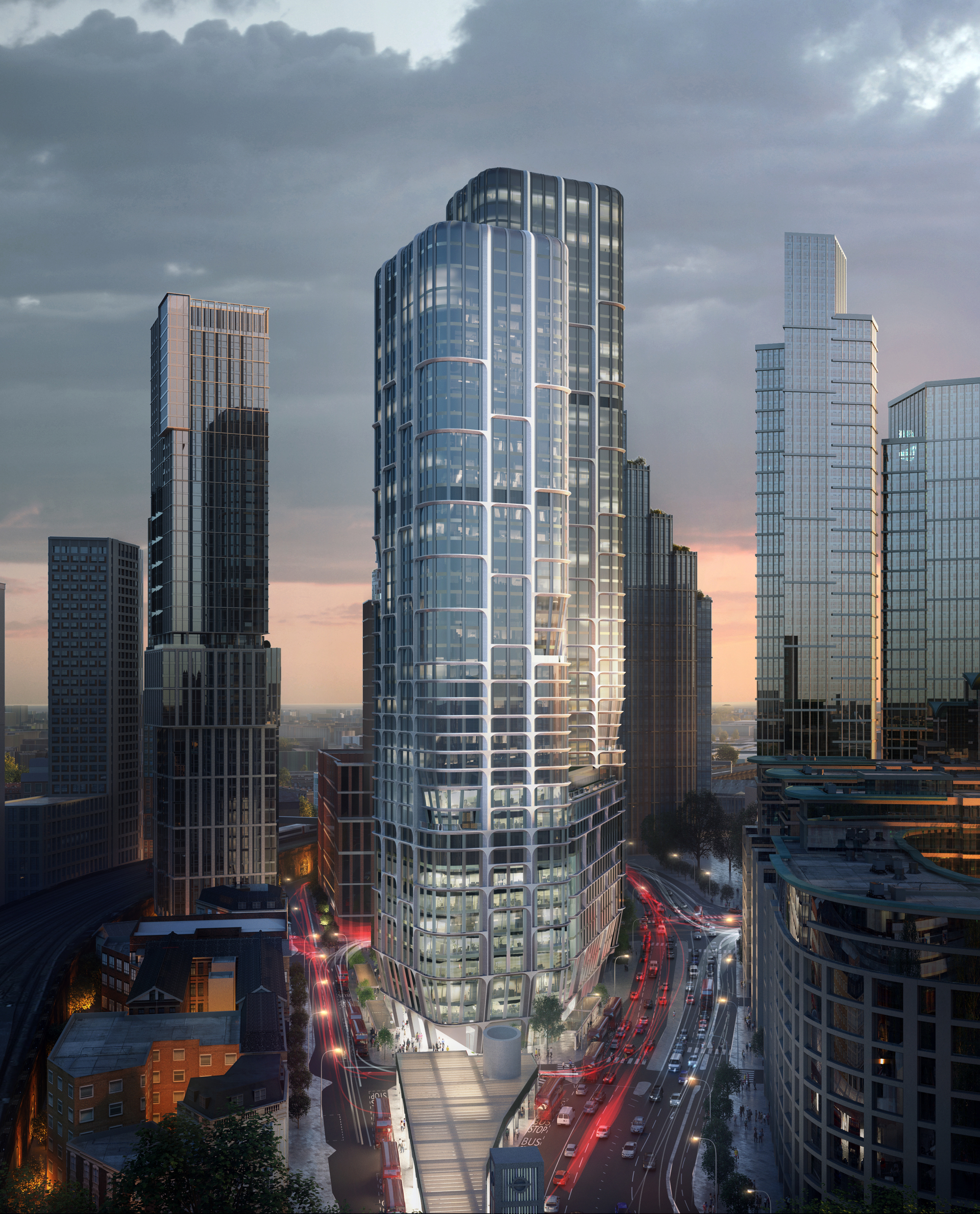 Gallery of Zaha Hadid Architects Unveil Mixed-Use Public Square Scheme ...
