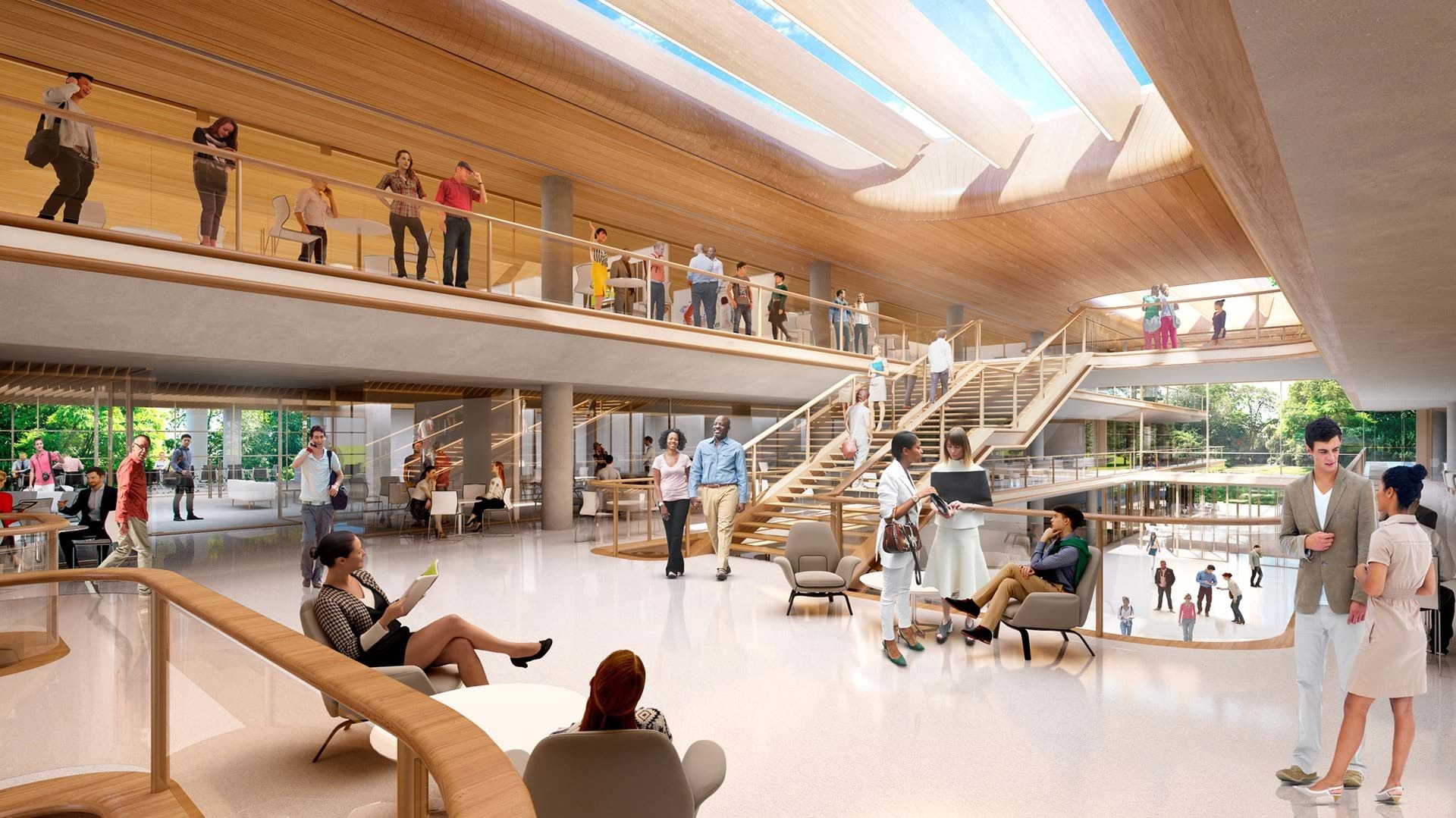 Gallery of Foster + Partners Designs Lakeside Headquarters for the PGA ...