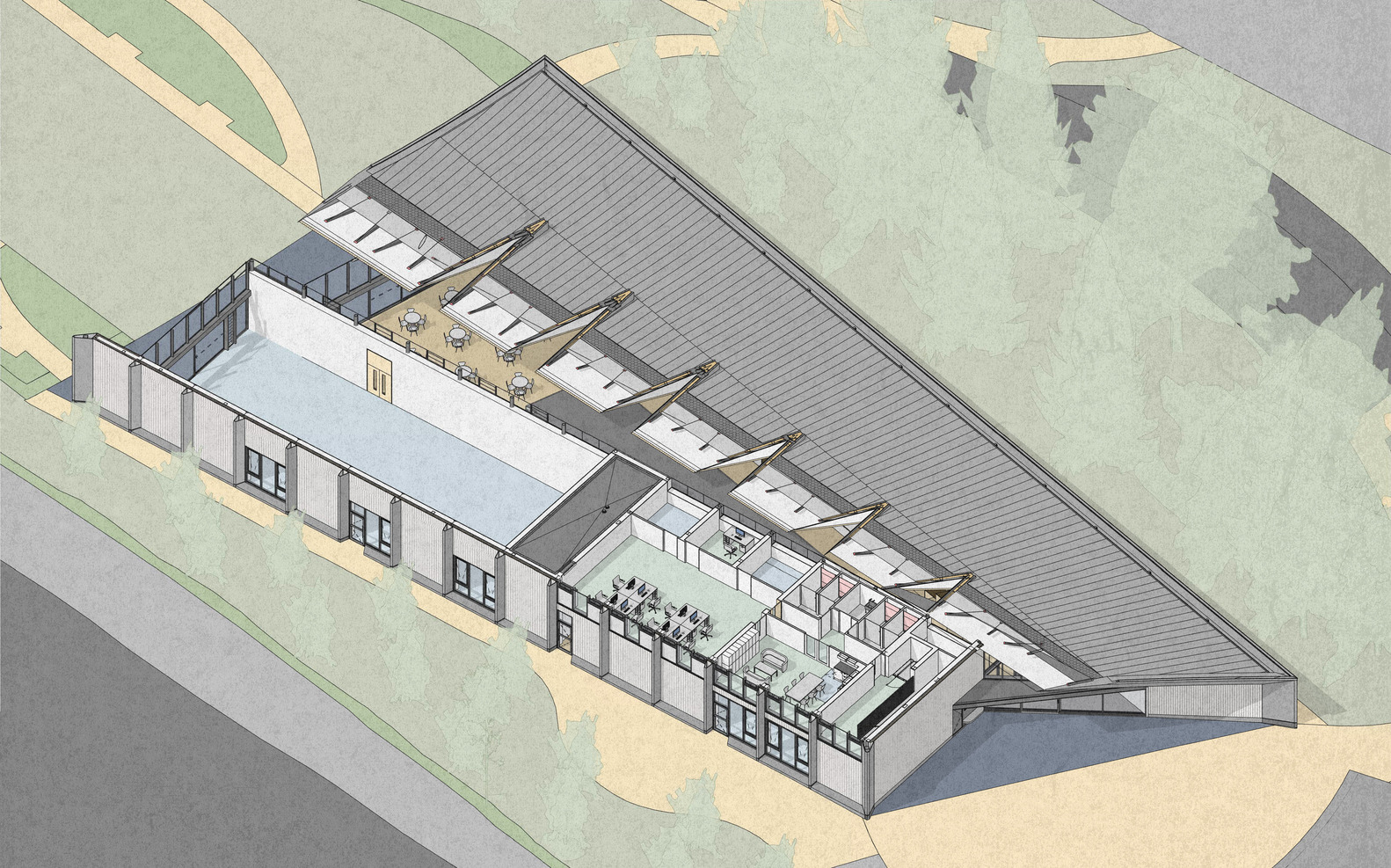 Gallery of The Hawkhead Centre / Page\Park Architects - 18