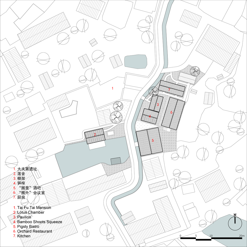 Gallery of Shangping Village Regeneration - Tai Fu Tai Mansion Area ...