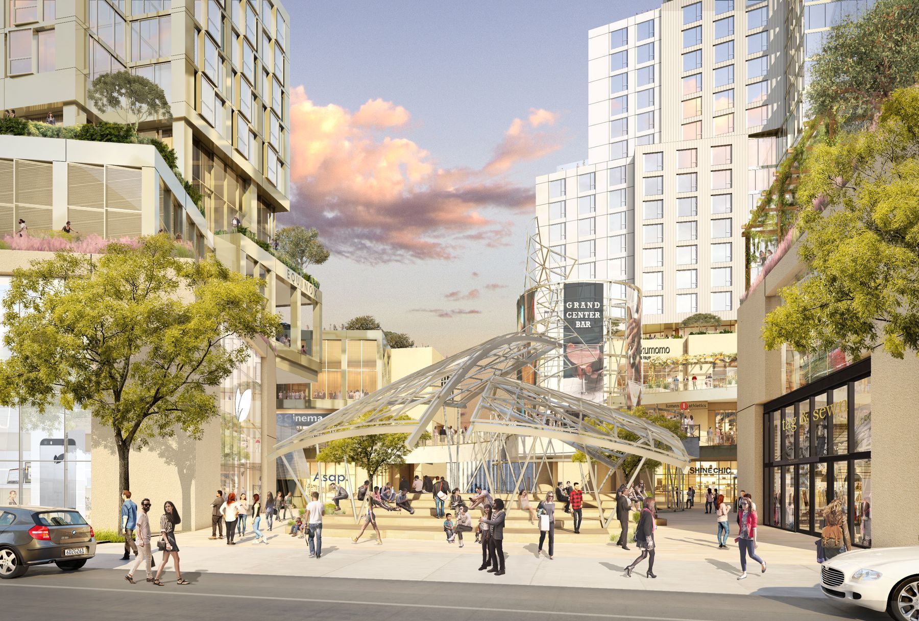 Gallery of New Renderings Show off Gehry's Grand Avenue Development as ...