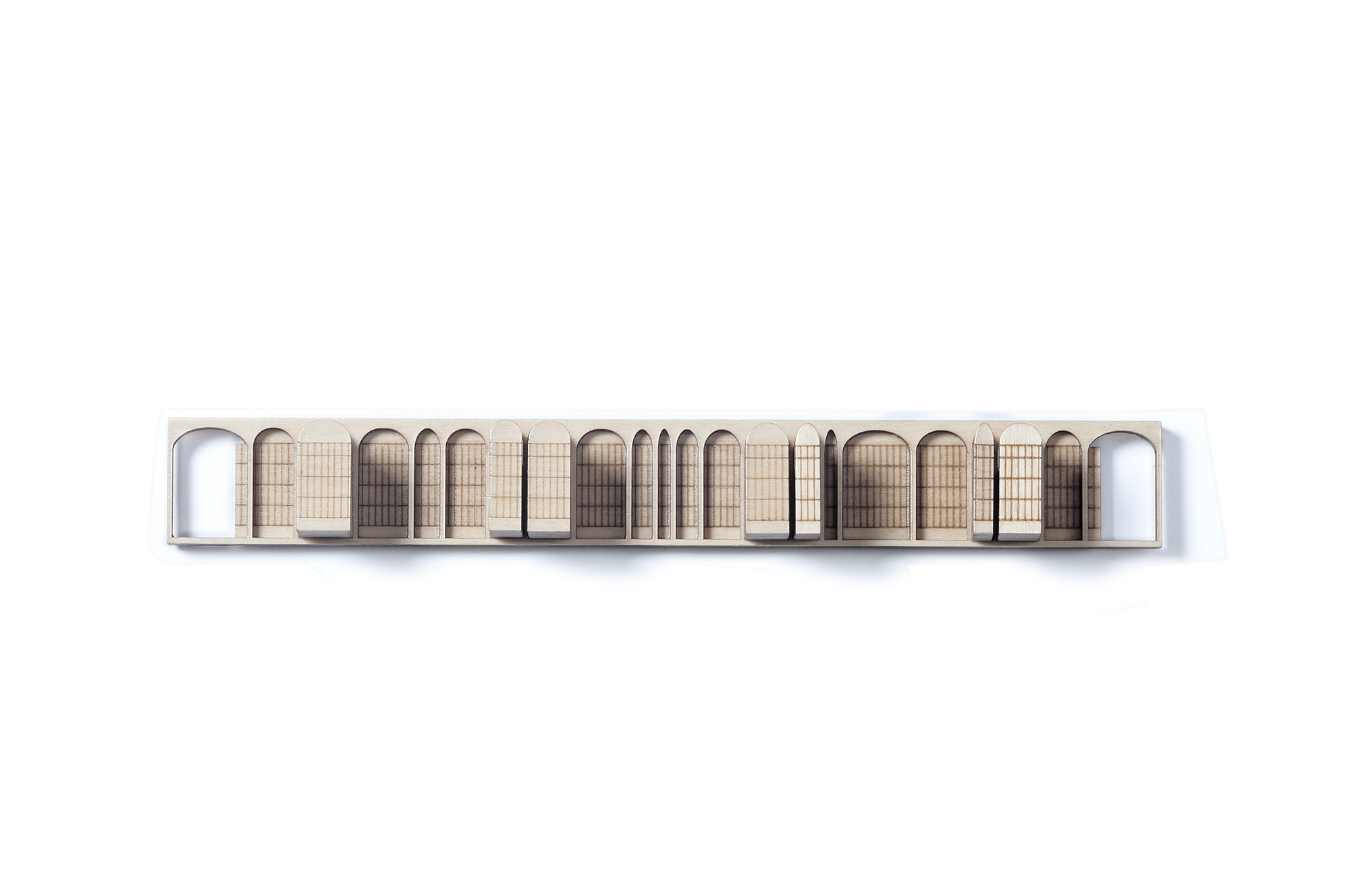 Gallery of Laser-Cut Mini Architecture Masterworks As Wall Hooks - 3