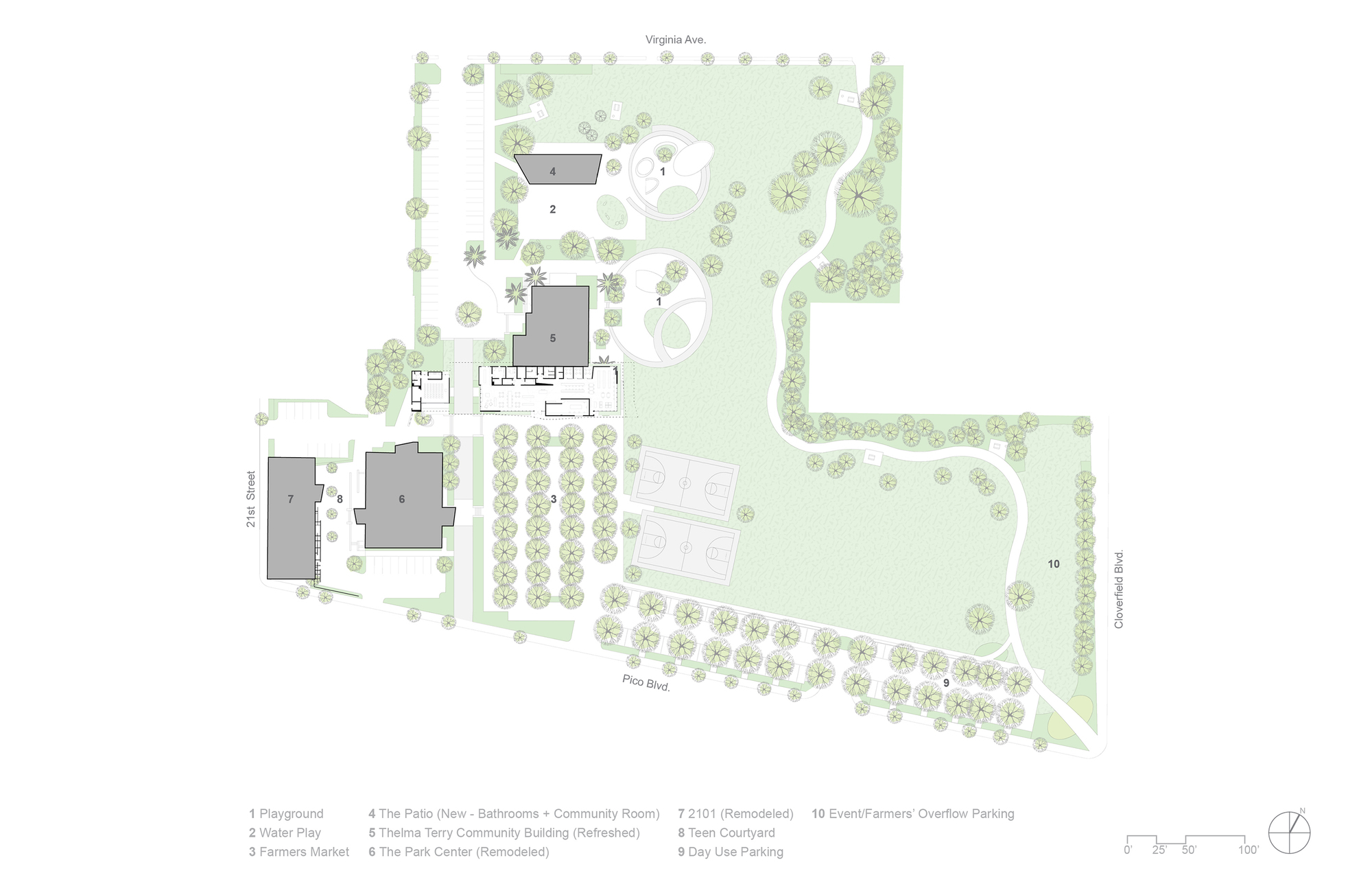 Gallery of Pico Branch Library / Koning Eizenberg Architecture - 9