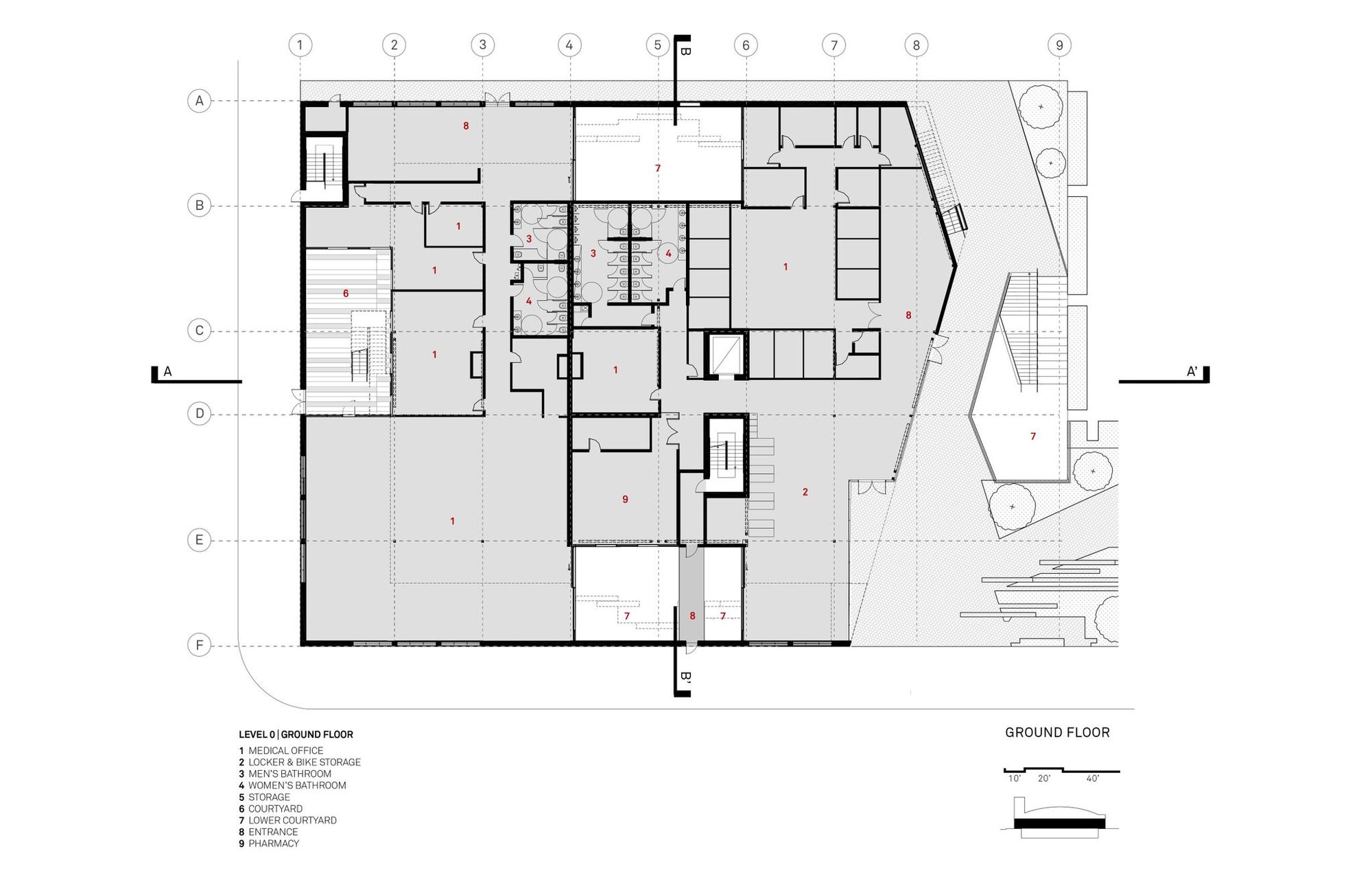 Gallery of P-A-T-T-E-R-N-S Transforms Warehouse into Dynamic Medical ...