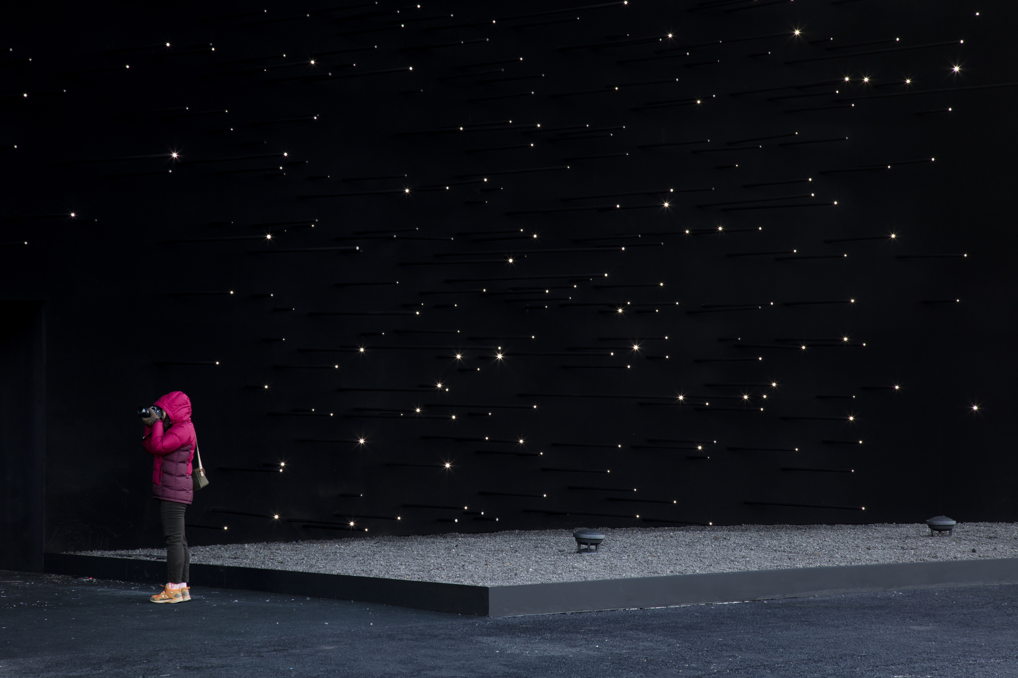 Gallery of Asif Khan Unveils 'Darkest Building on Earth' For Winter ...