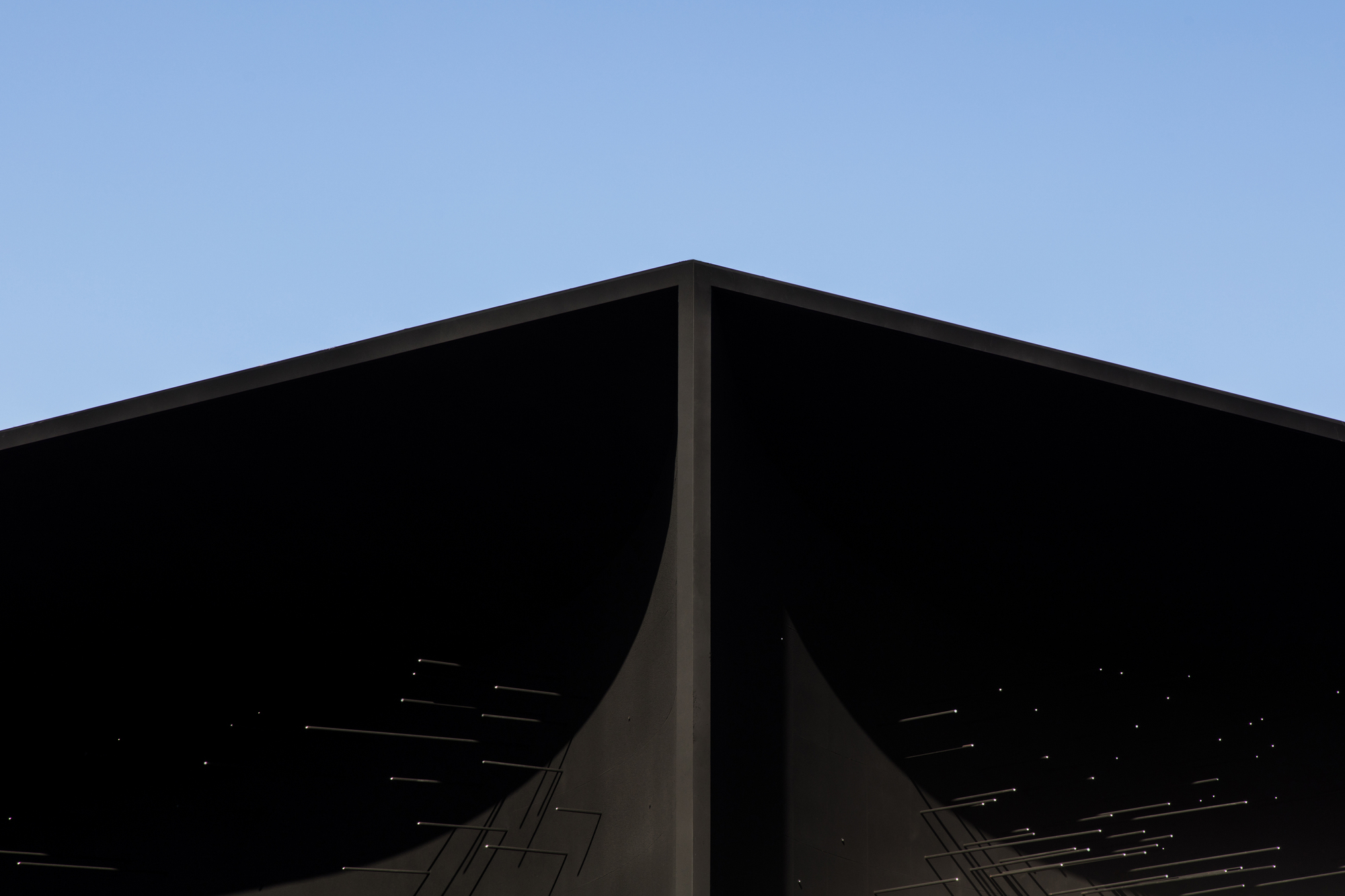 Gallery Of Asif Khan Unveils Darkest Building On Earth For Winter