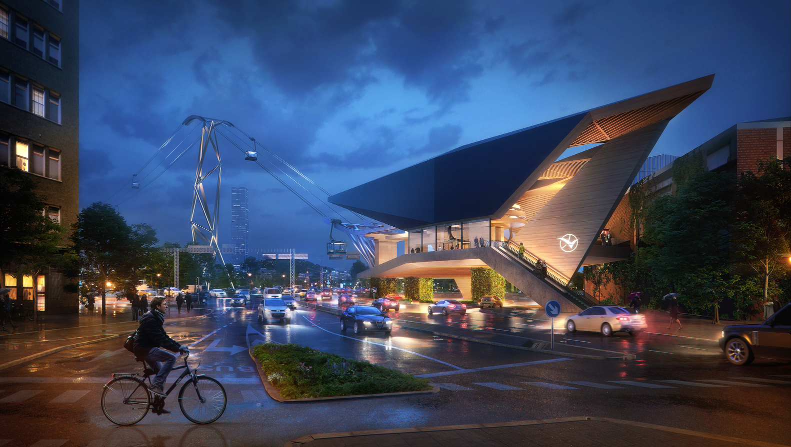 Gallery of UNStudio Selected to Design New Cable Car in Gothenburg - 12