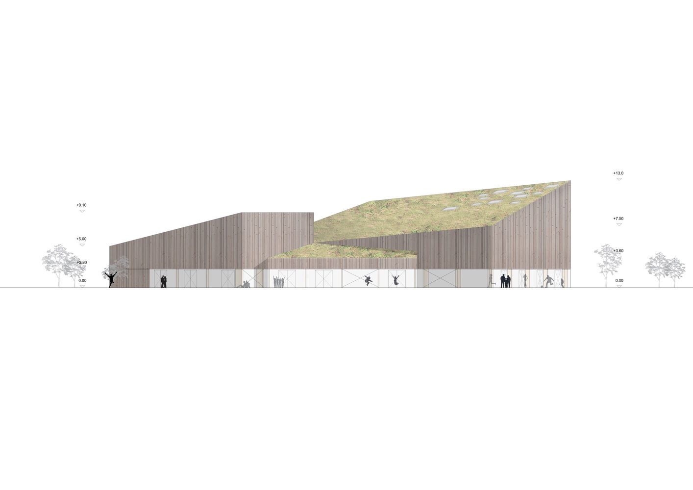 Gallery of Multi-Purpose Sports Facility in Ørestad City / NORD ...