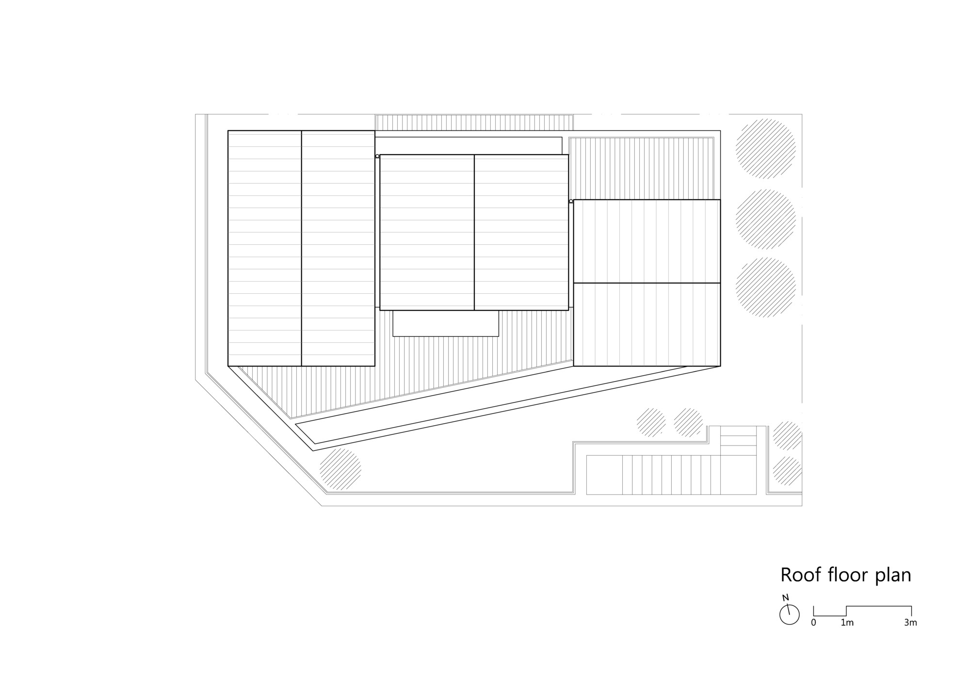 Gallery of Three-Roof House / PLAIN WORKS - 25