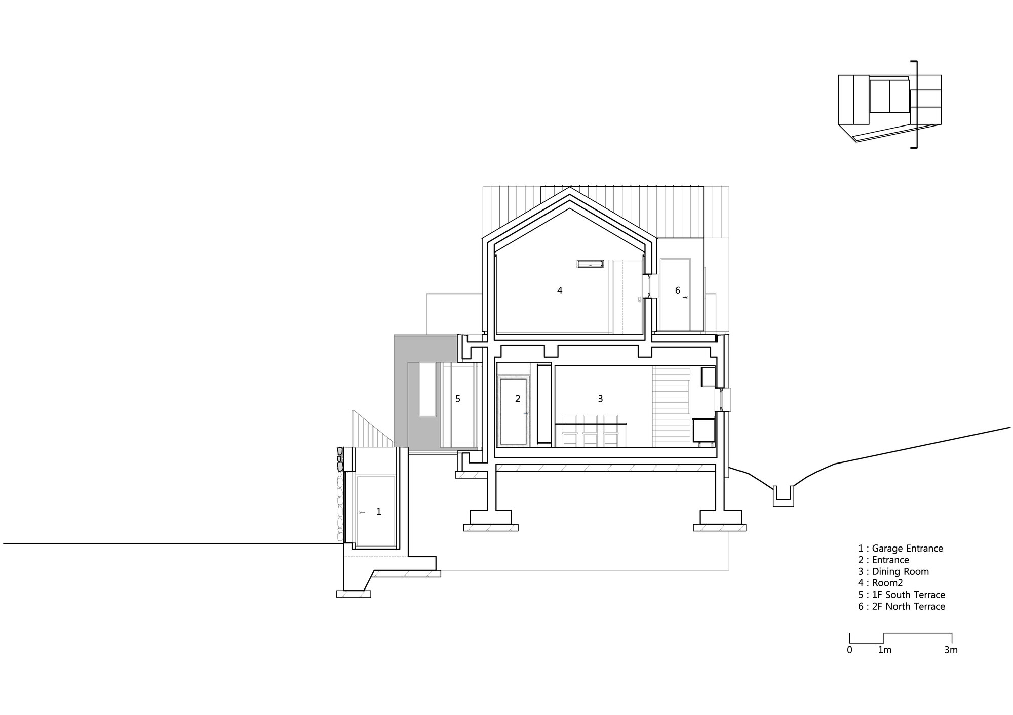 Gallery of Three-Roof House / PLAIN WORKS - 29