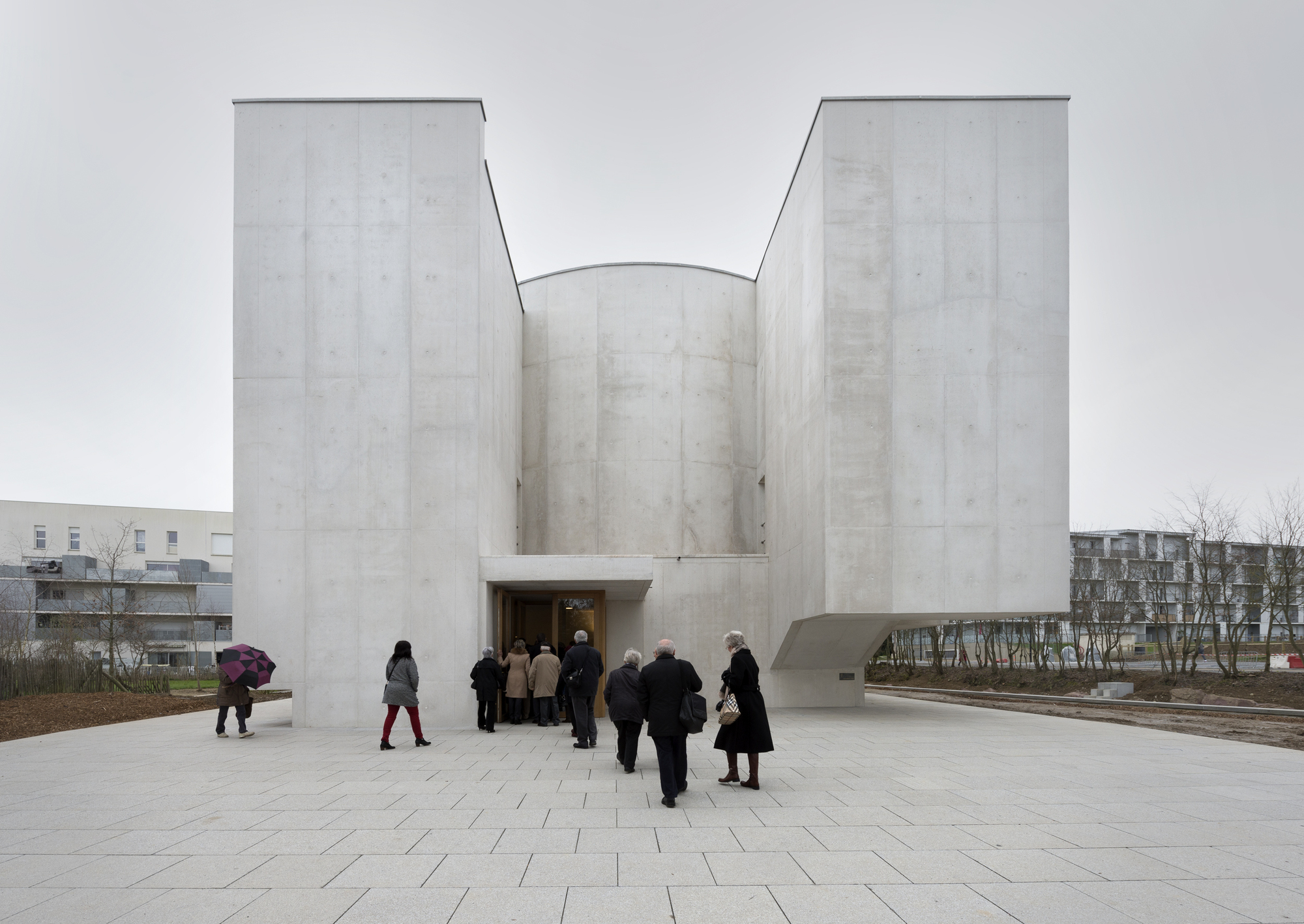 Gallery of Alvaro Siza's New Church of Saint-Jacques de la Lande ...