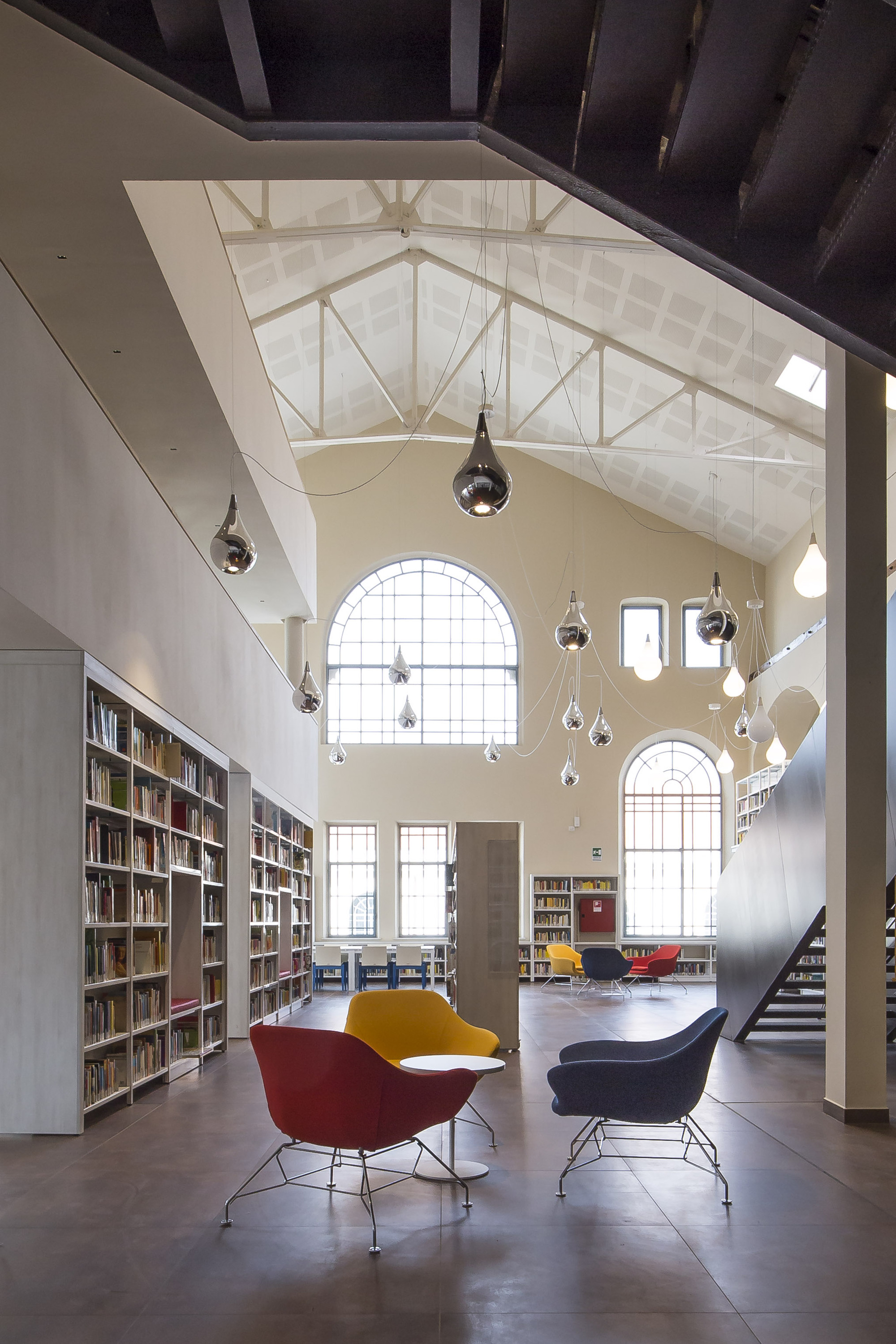 Gallery of New Library in Former Industrial Area / Atelier(s) Alfonso ...