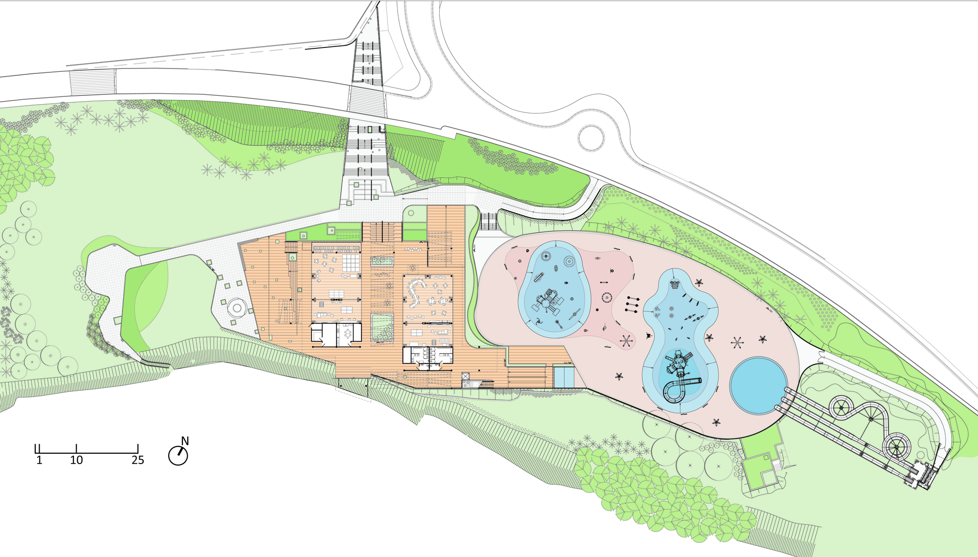 Galeria de Nova Área de Lazer do Grande Hotel / Levisky Arquitetos ...