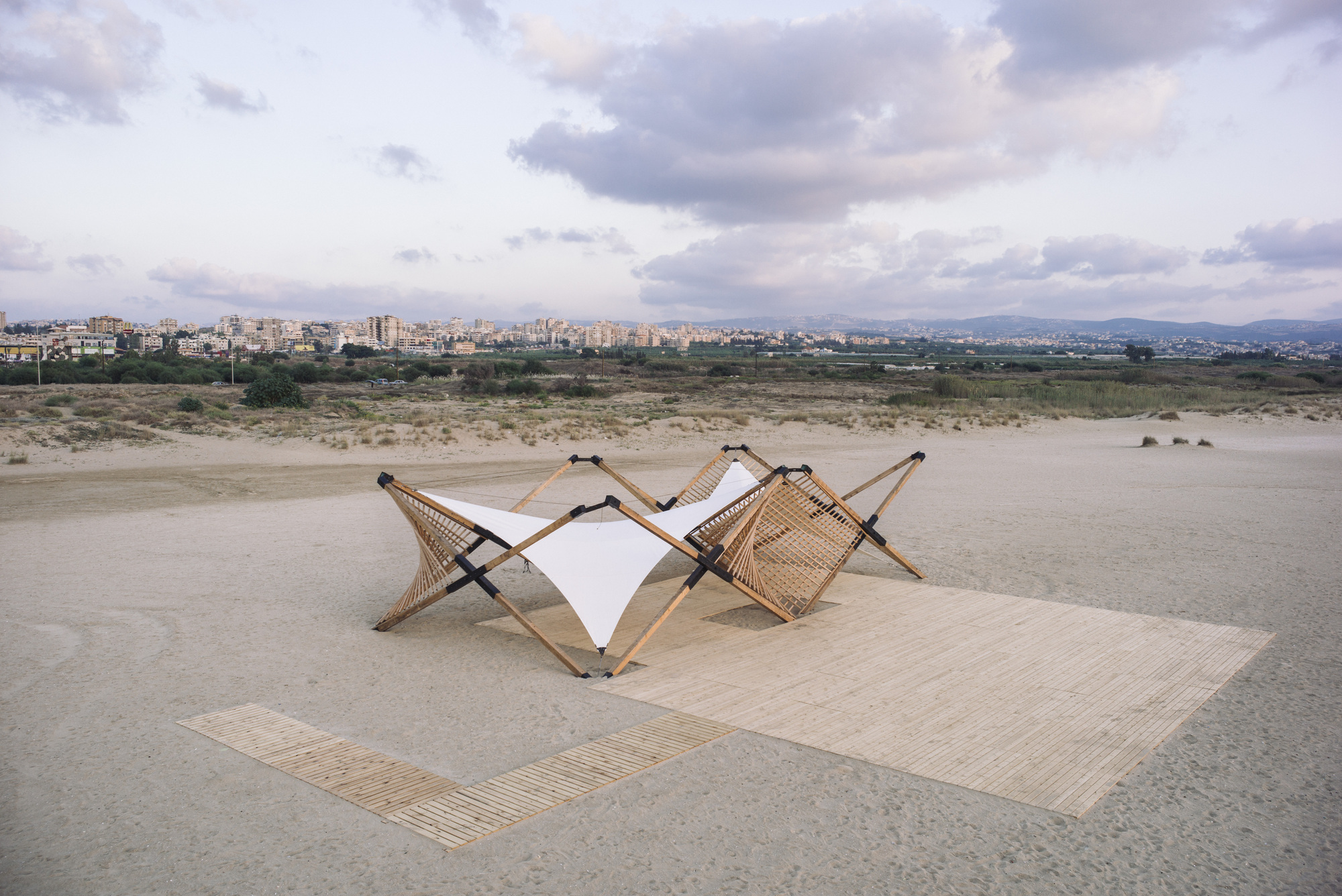 Gallery of Lightweight Wooden Deployable Structure Aims for Large ...