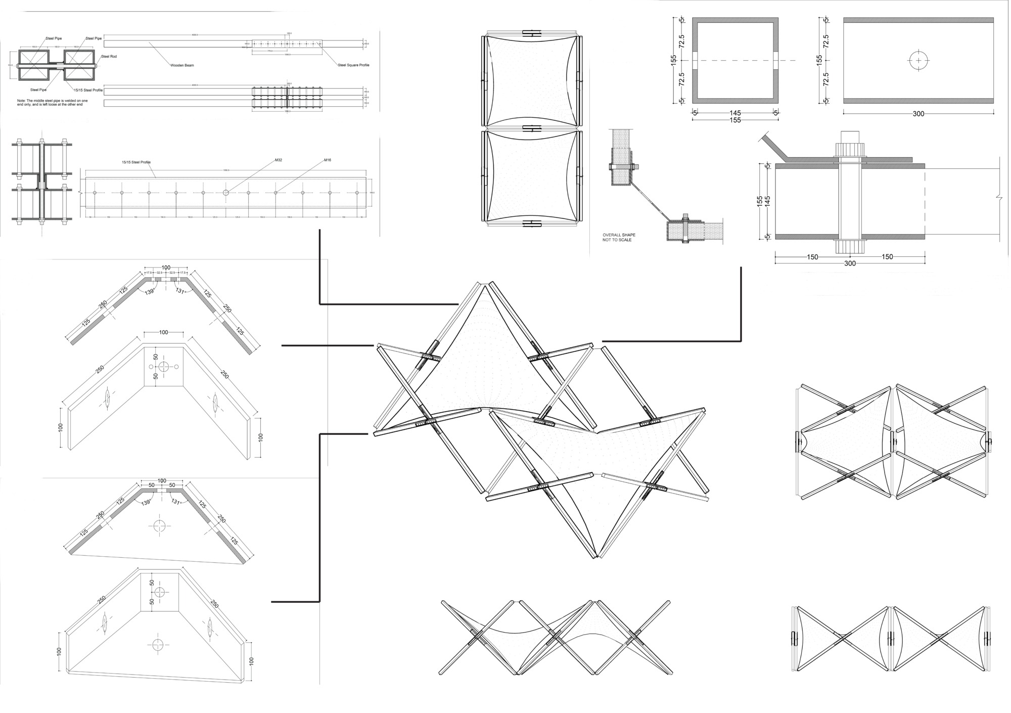 Gallery of Lightweight Wooden Deployable Structure Aims for Large ...